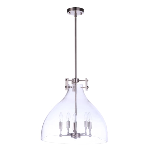 55895-BNK Craftmade Lighting Chardonnay - 5 Light Pendant In ...