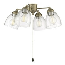 Craftmade Lk403107-Led 17" Wide 4 Light Led Ceiling Fan Light Kit ...