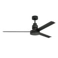 Craftmade 54" Mondo Ceiling Fan Flat Black - Remote - Walmart.com
