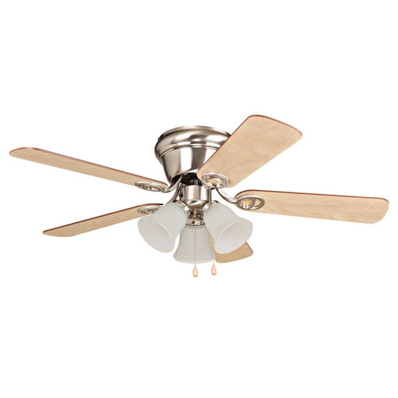 Craftmade Wyman 42 in. Traditional Style Indoor Ceiling Fan with 3 ...