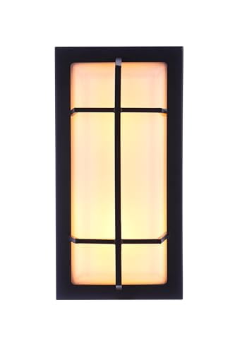 Craftmade ZA6112-TB Bulkhead Rectangular Outdoor Ceiling Light, 2-Light ...