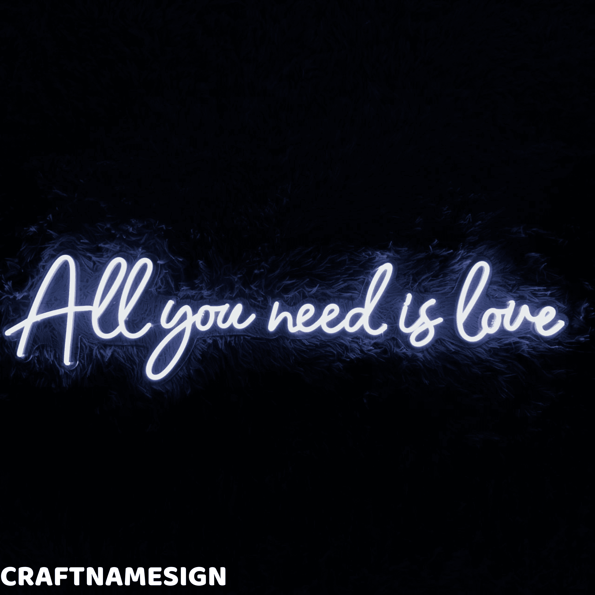 Craftnamesign All You Need Is Love Neon Sign, Wedding Wall Art, Bedroom ...