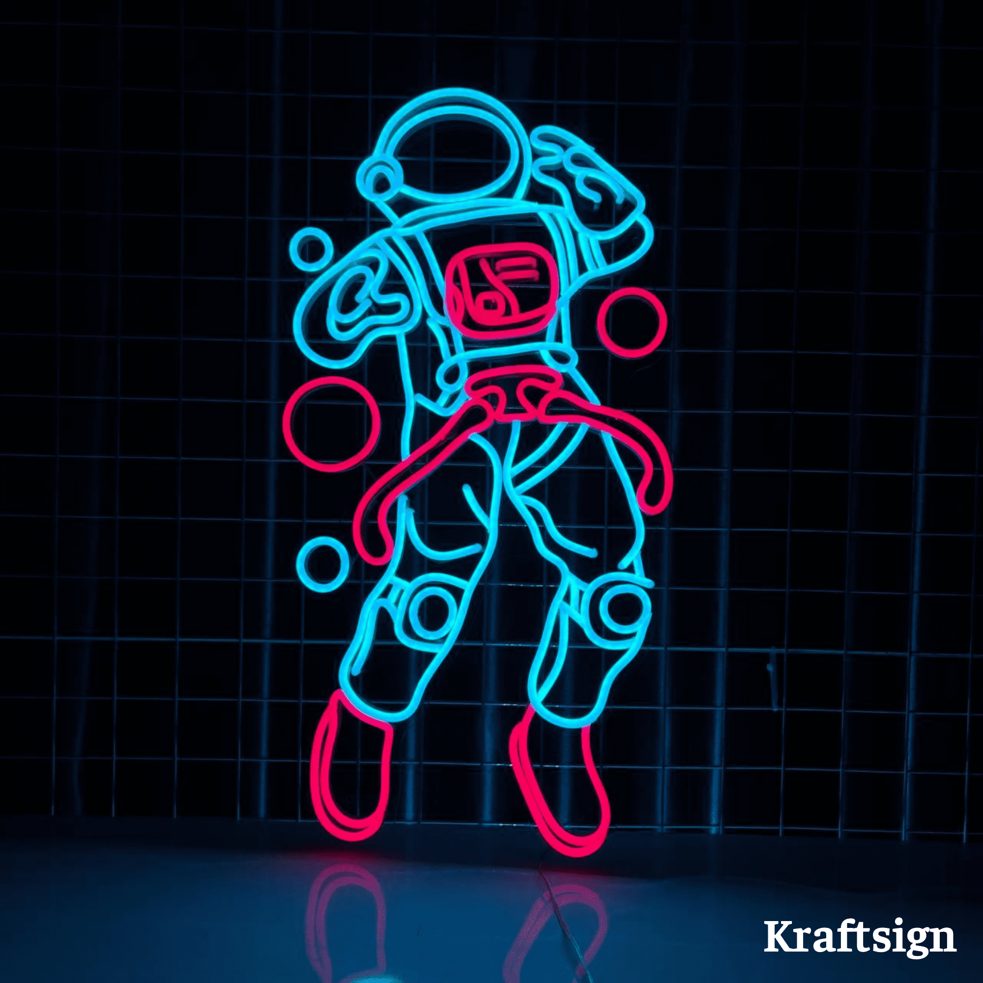 Craftnamesign Astronaut Neon Sign, Spaceman LED Sign, Astronaut Lover ...
