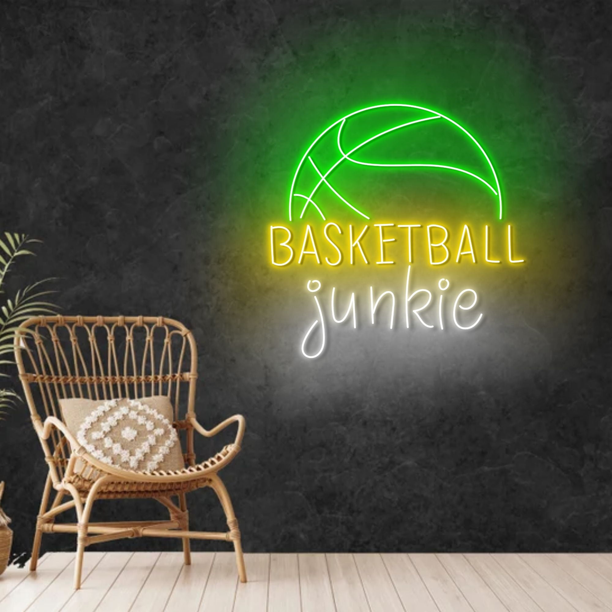 Craftnamesign Basketball Neon Light, Basketball Club Wall Art, Sport ...