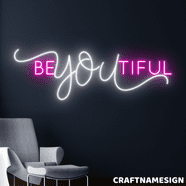 XOXO Pink Neon Wall Sign Handmade Customized Led Light Decor - Pink ...