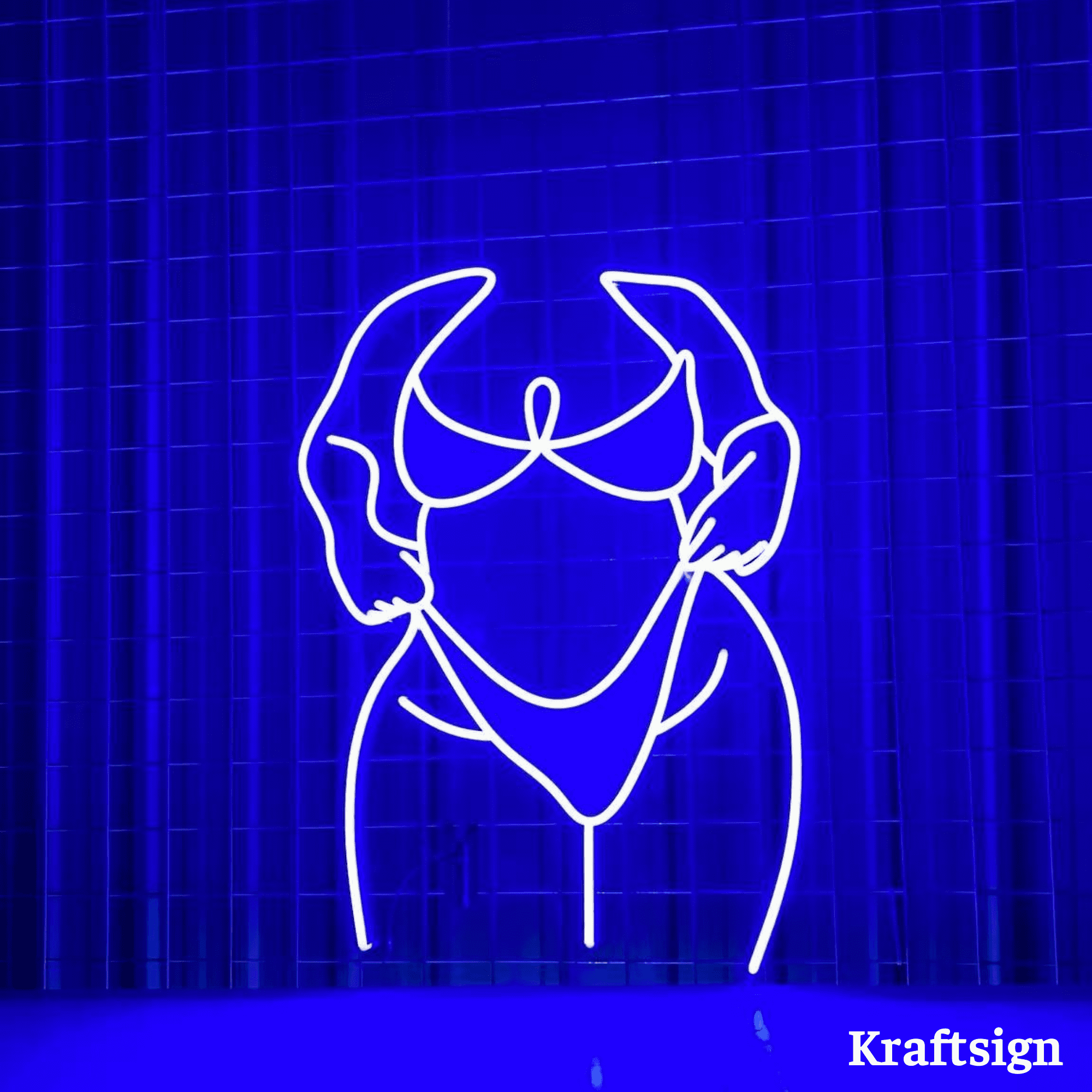 Craftnamesign Body Girl Neon LED Sign, Girl Room Decor, Girl Club Decor ...