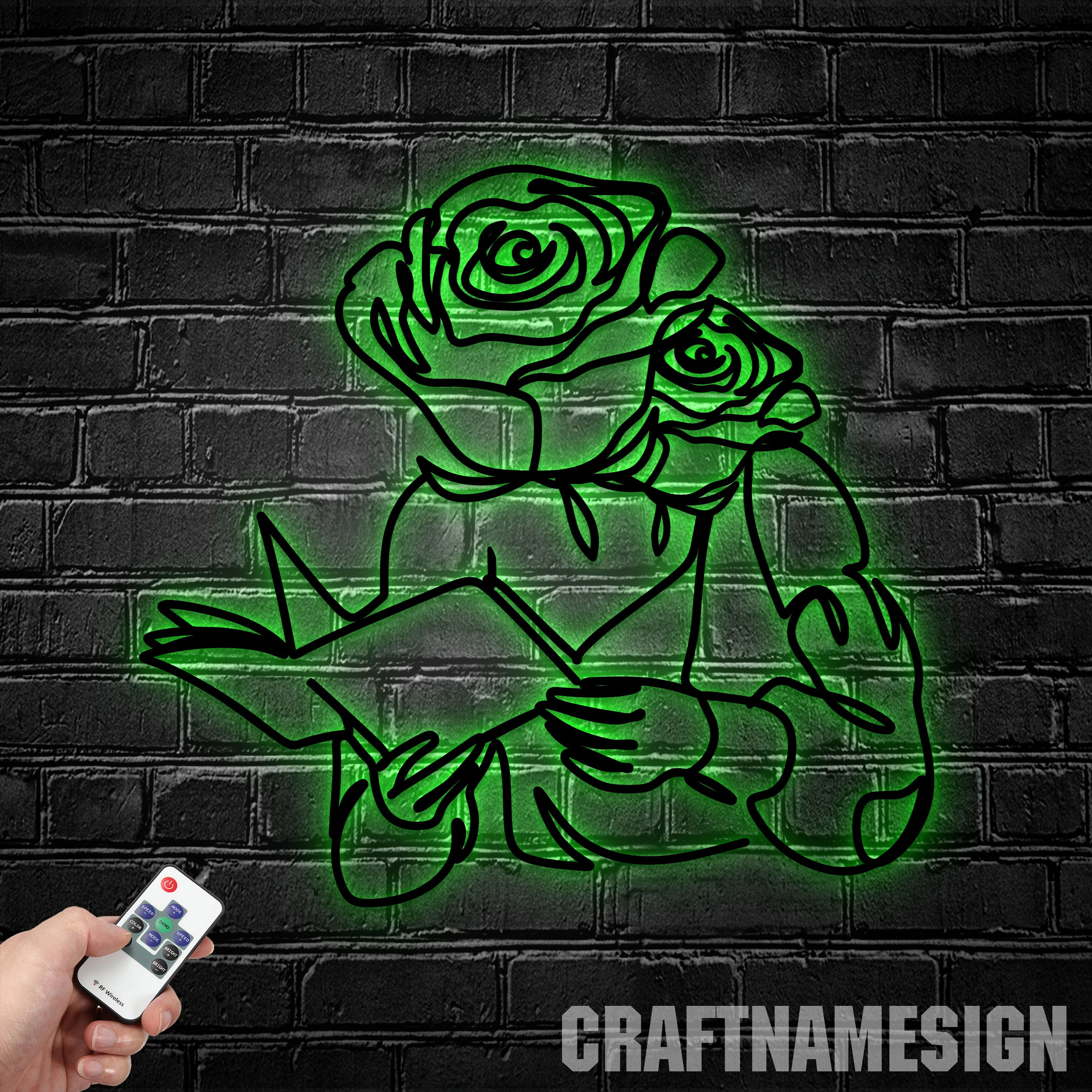 Craftnamesign Book Reading Metal Wall Art LED Light, Book Line Art ...