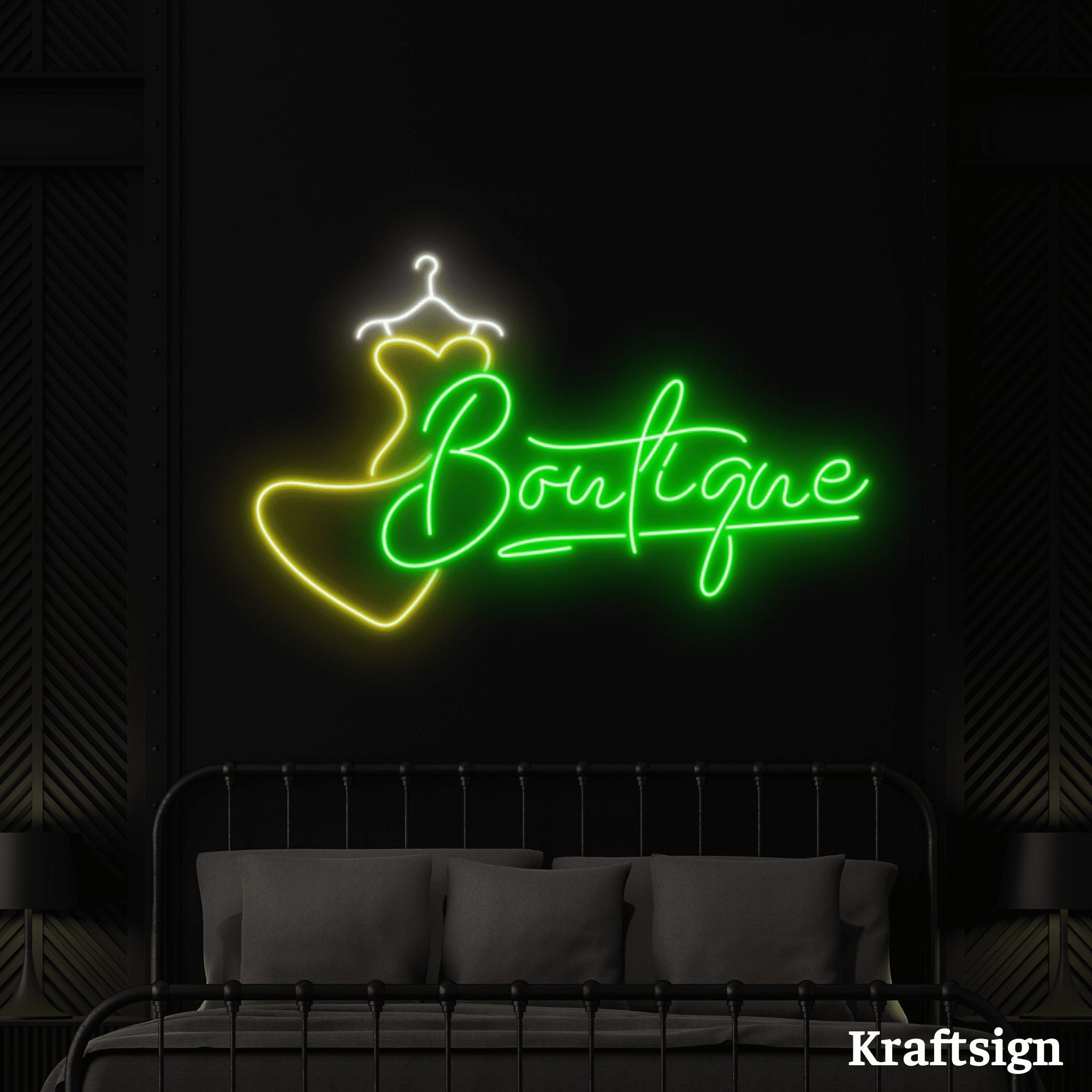 Craftnamesign Boutique Neon Sign Clothes Shop Led Sign Boutique Decor