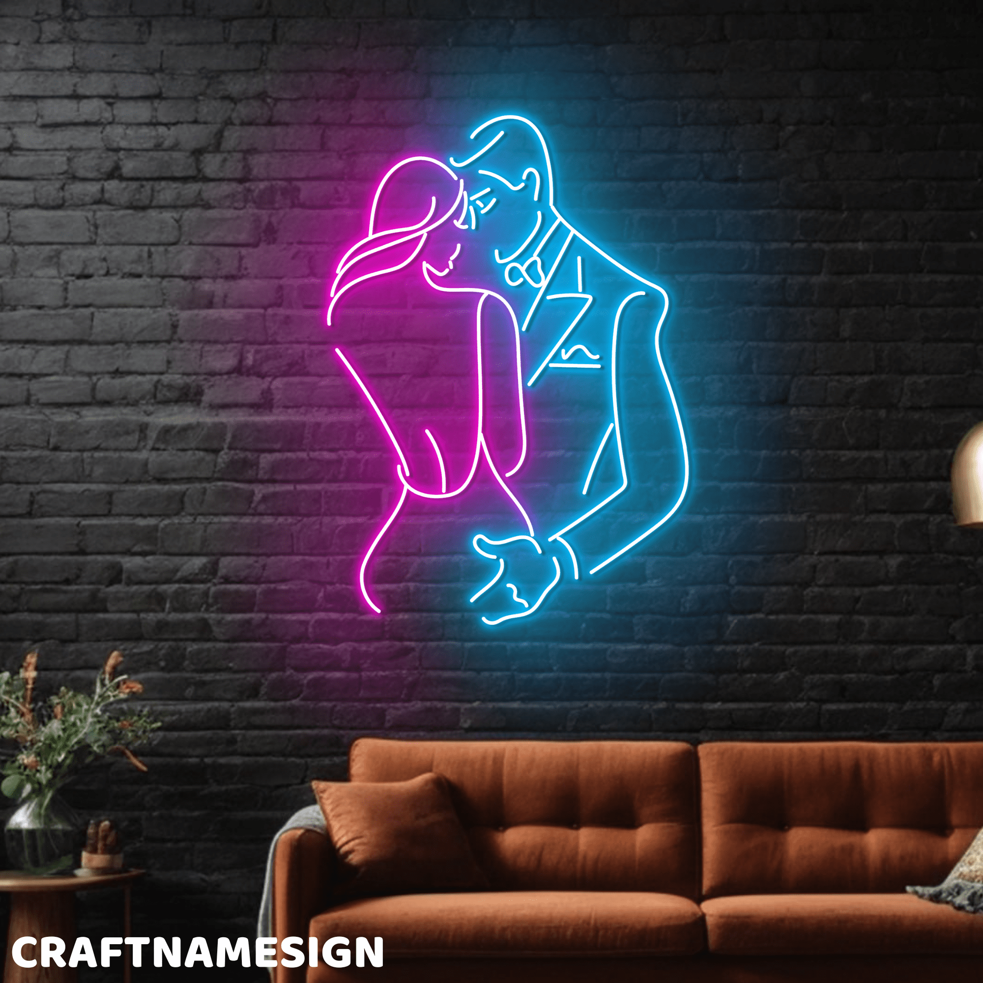 Craftnamesign Bride Groom Neon Sign, Wedding Wall Art, Bridal Boutique ...
