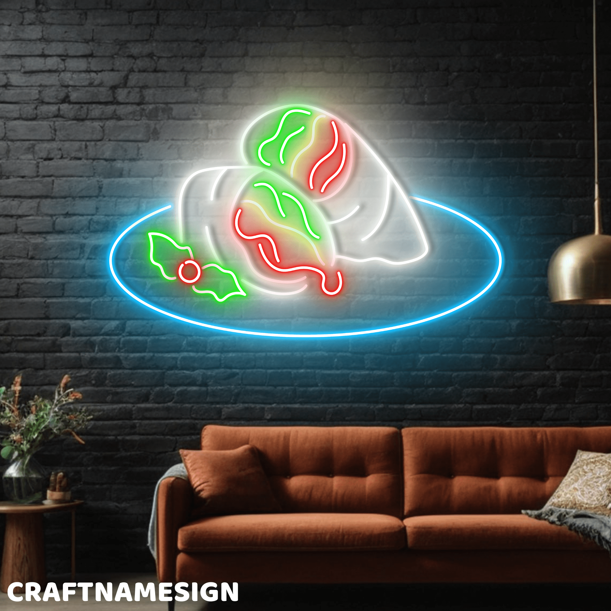 Craftnamesign Burrito Neon Sign, Mexican Food Wall Art, Restaurant Wall ...