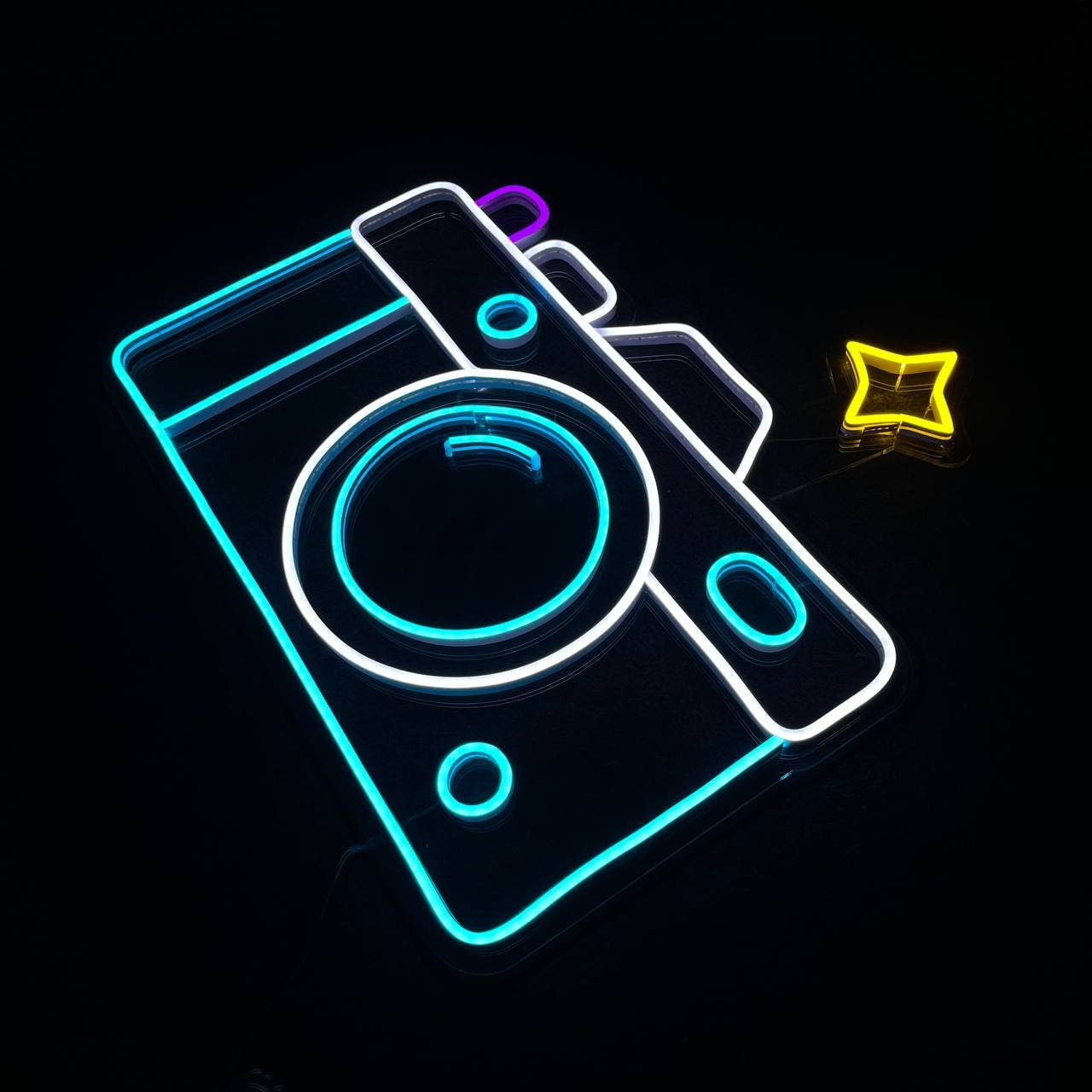 Craftnamesign Camera Neon Sign, Studio Decor, Photographer Gifts ...
