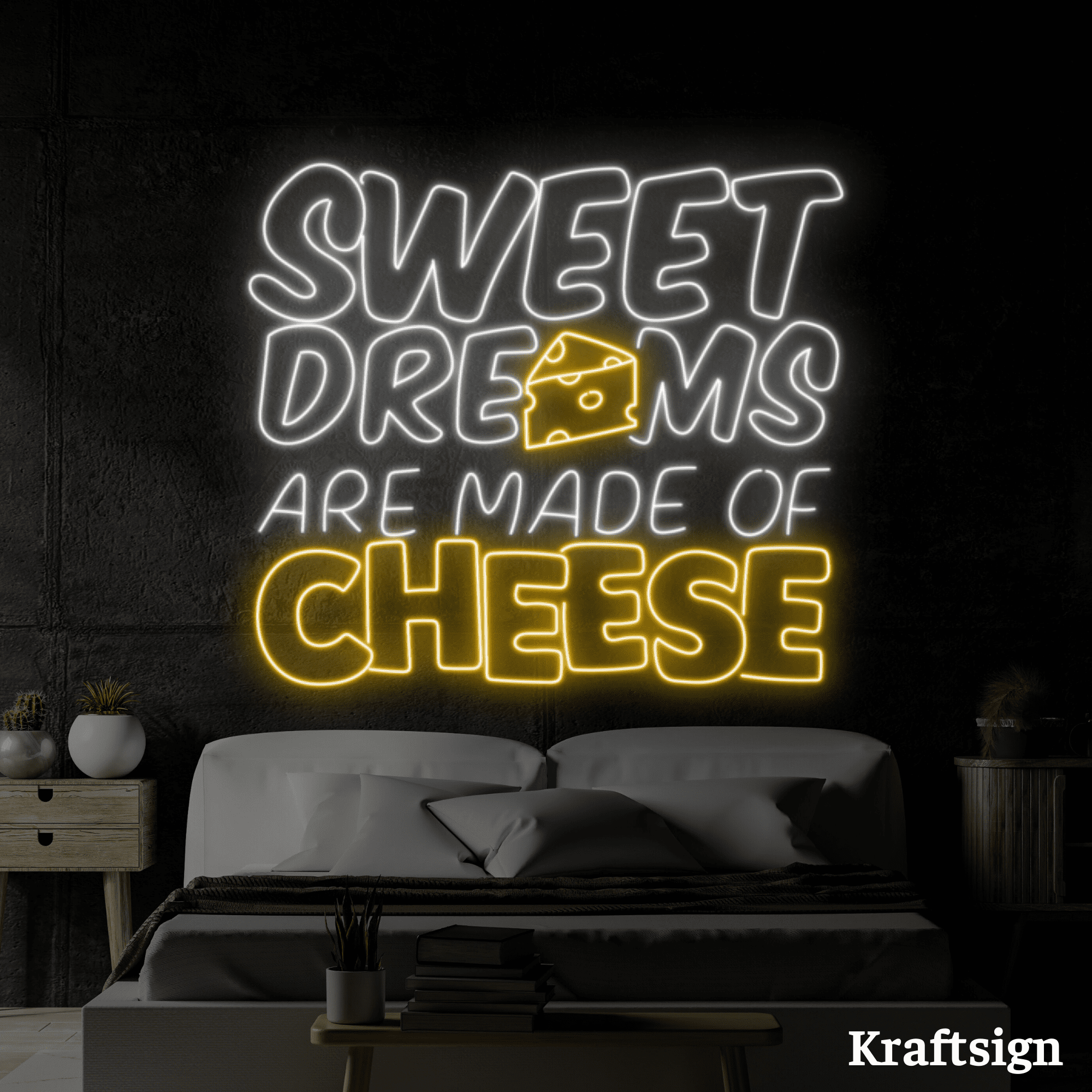 Craftnamesign Cheese Neon signs, Cheese Day's Signs, Restaurant Decor ...