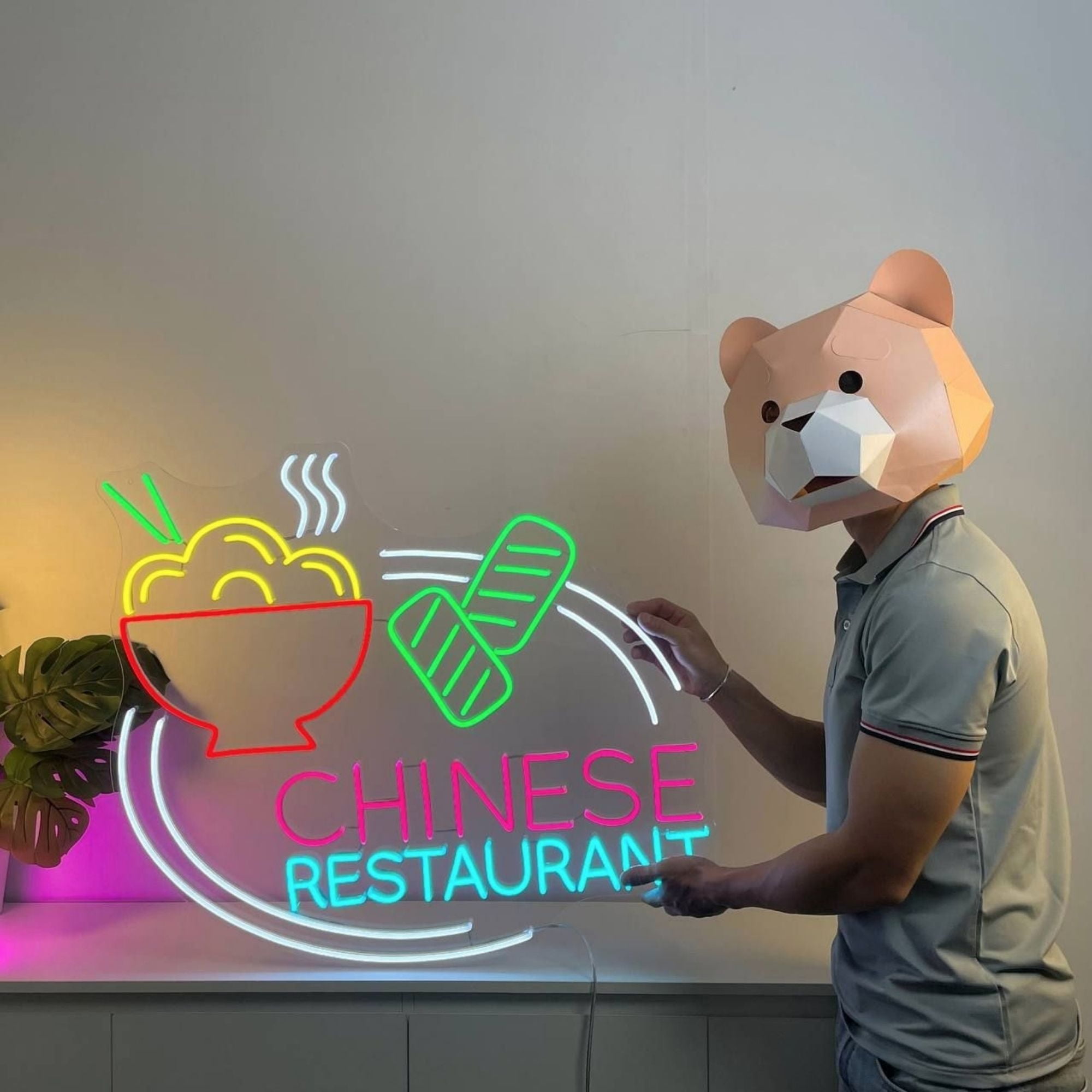 Craftnamesign Chinese Restaurant Neon Sign Wall Art, Chinese Store Led ...