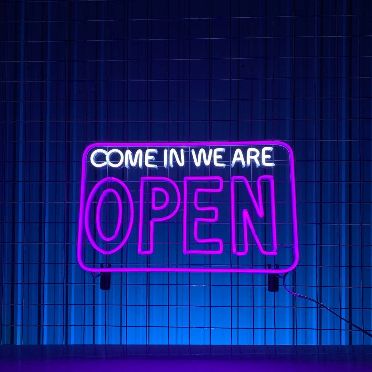 Craftnamesign Come In We Are Open Neon Signs, Open Welcome Shop LED ...