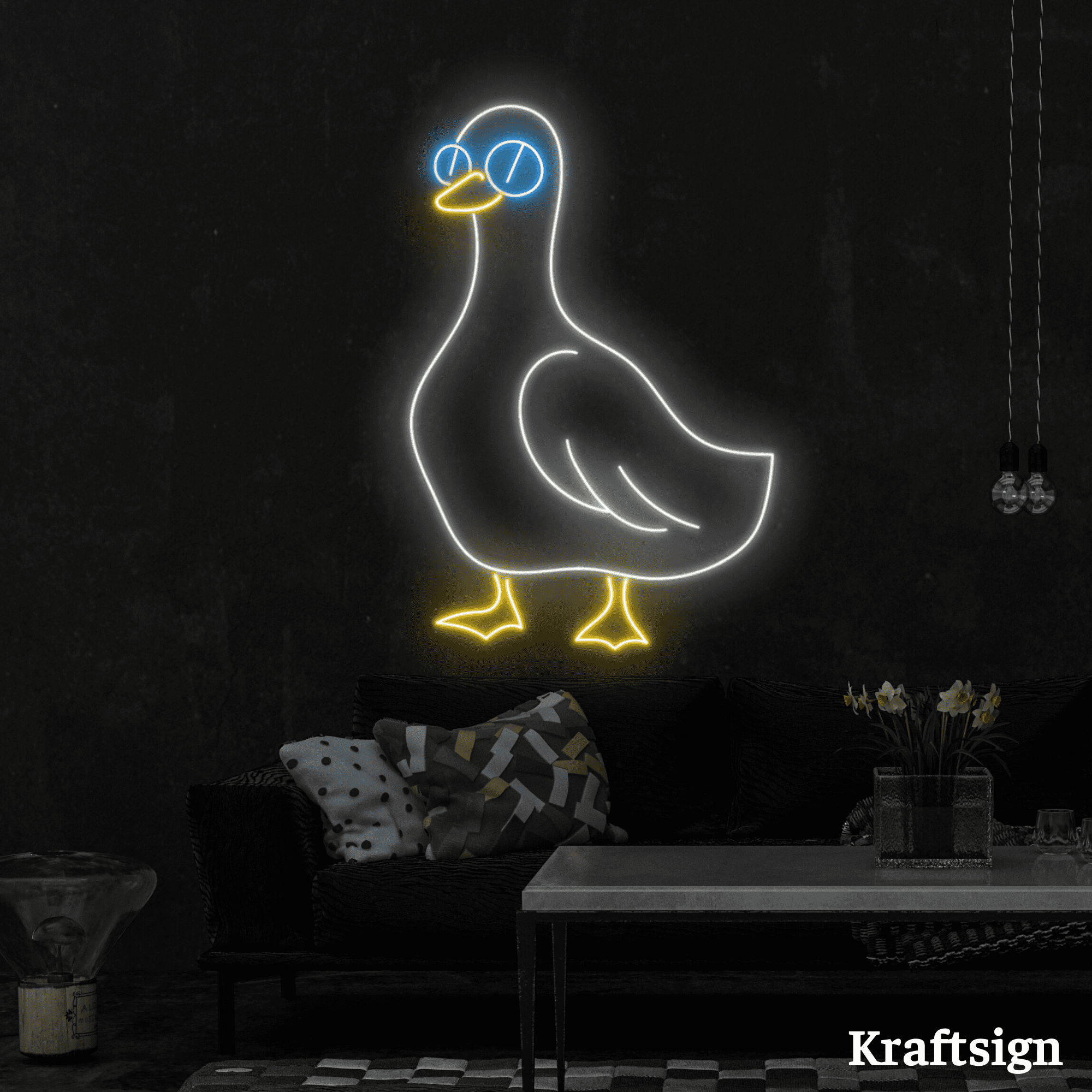Craftnamesign Cool Duck Neon Sign, Animal LED Sign, Duck Wall Decor ... Craftnamesign Cool Duck Neon Sign, Animal LED Sign, Duck Wall Decor ...