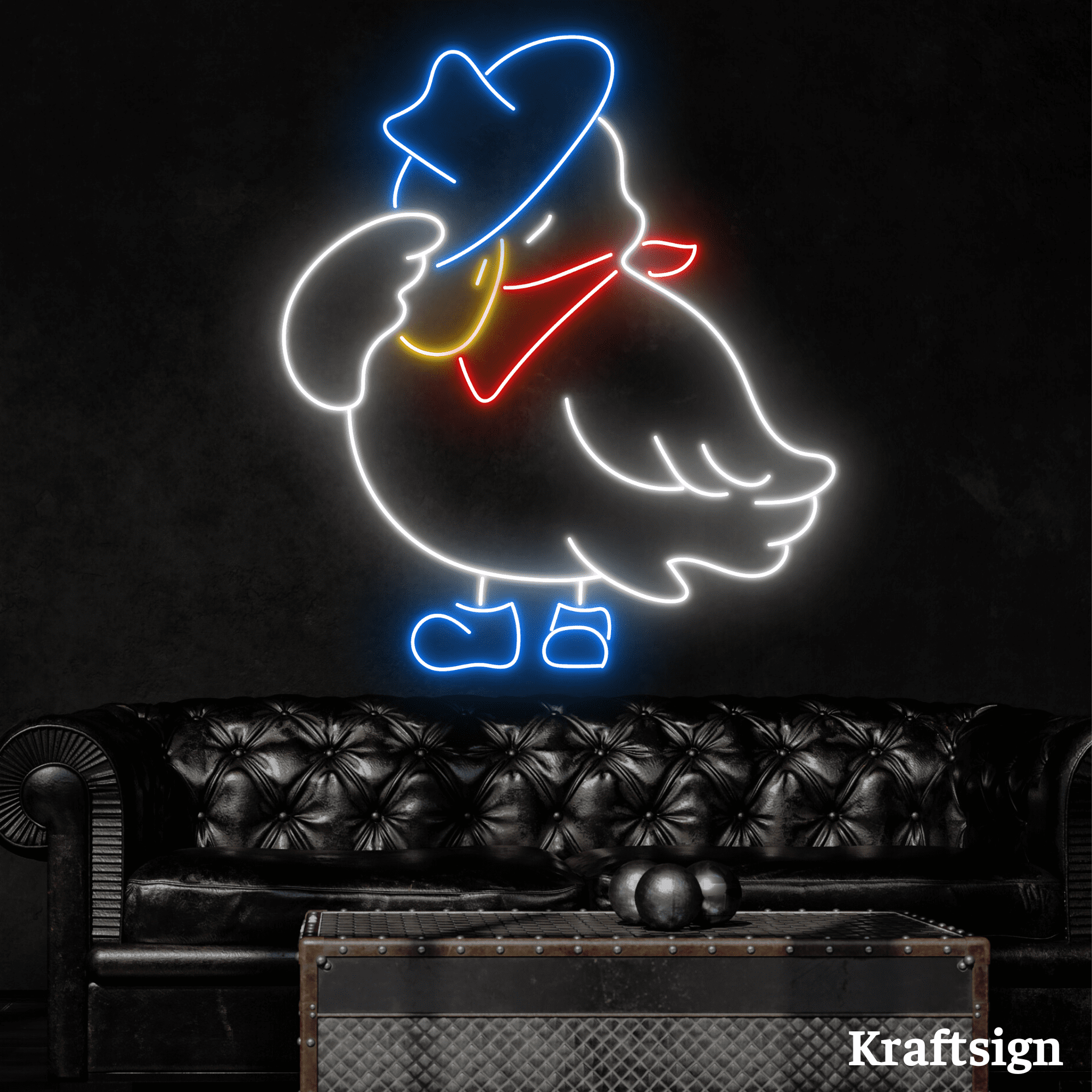 Craftnamesign Cowboy Duck Neon Sign, Duck Wall Decor, Duck Wall Art ... Craftnamesign Cowboy Duck Neon Sign, Duck Wall Decor, Duck Wall Art ...