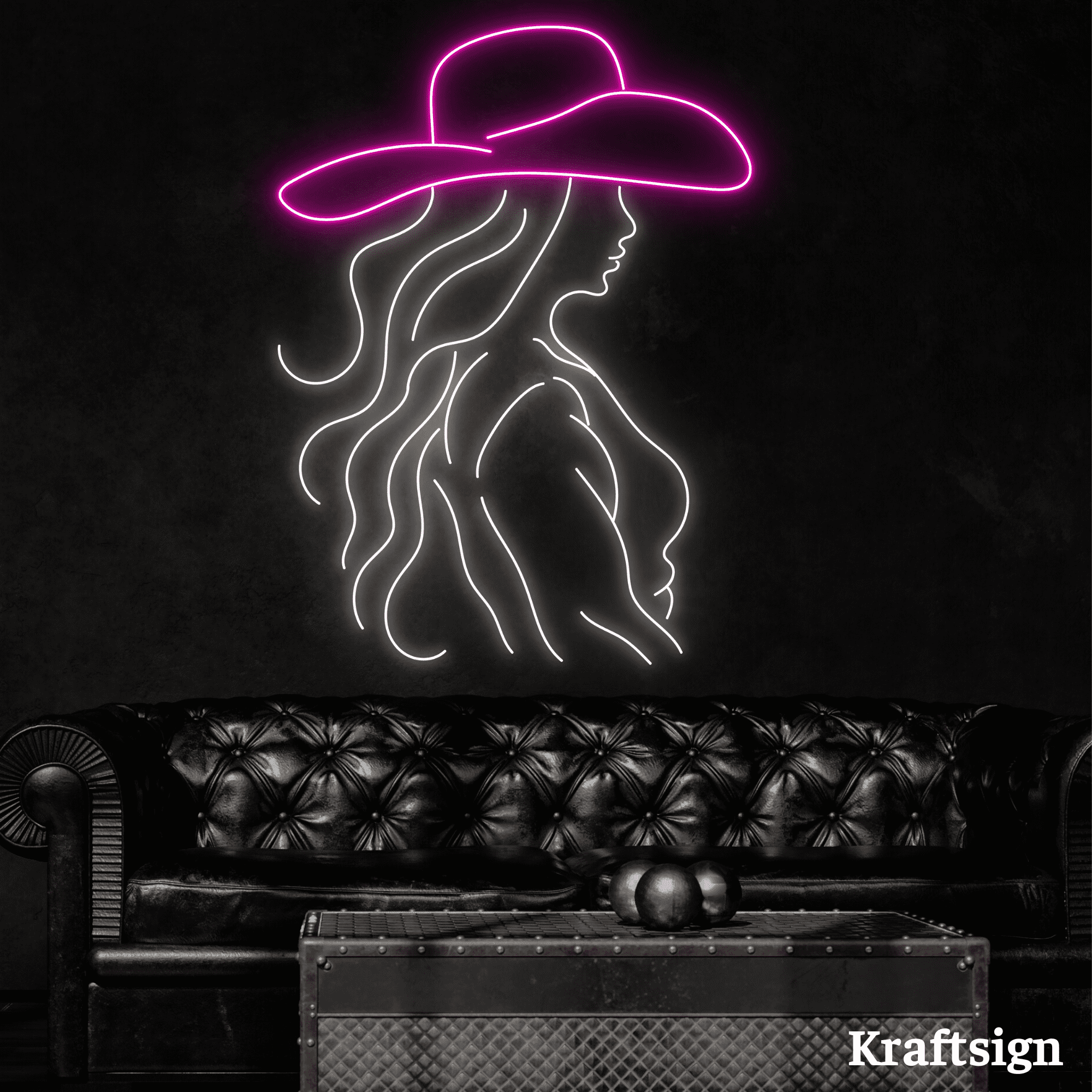 Craftnamesign Cowgirl Neon Sign Cowgirl Led Sign Cowgirl Wall Art