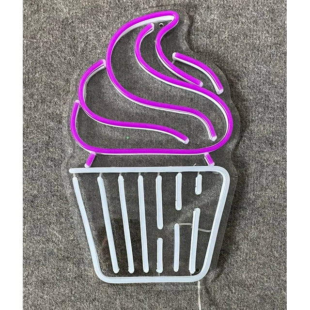 Craftnamesign Cupcake Neon Sign, Bakery Store Decor, Bakery Signage ...