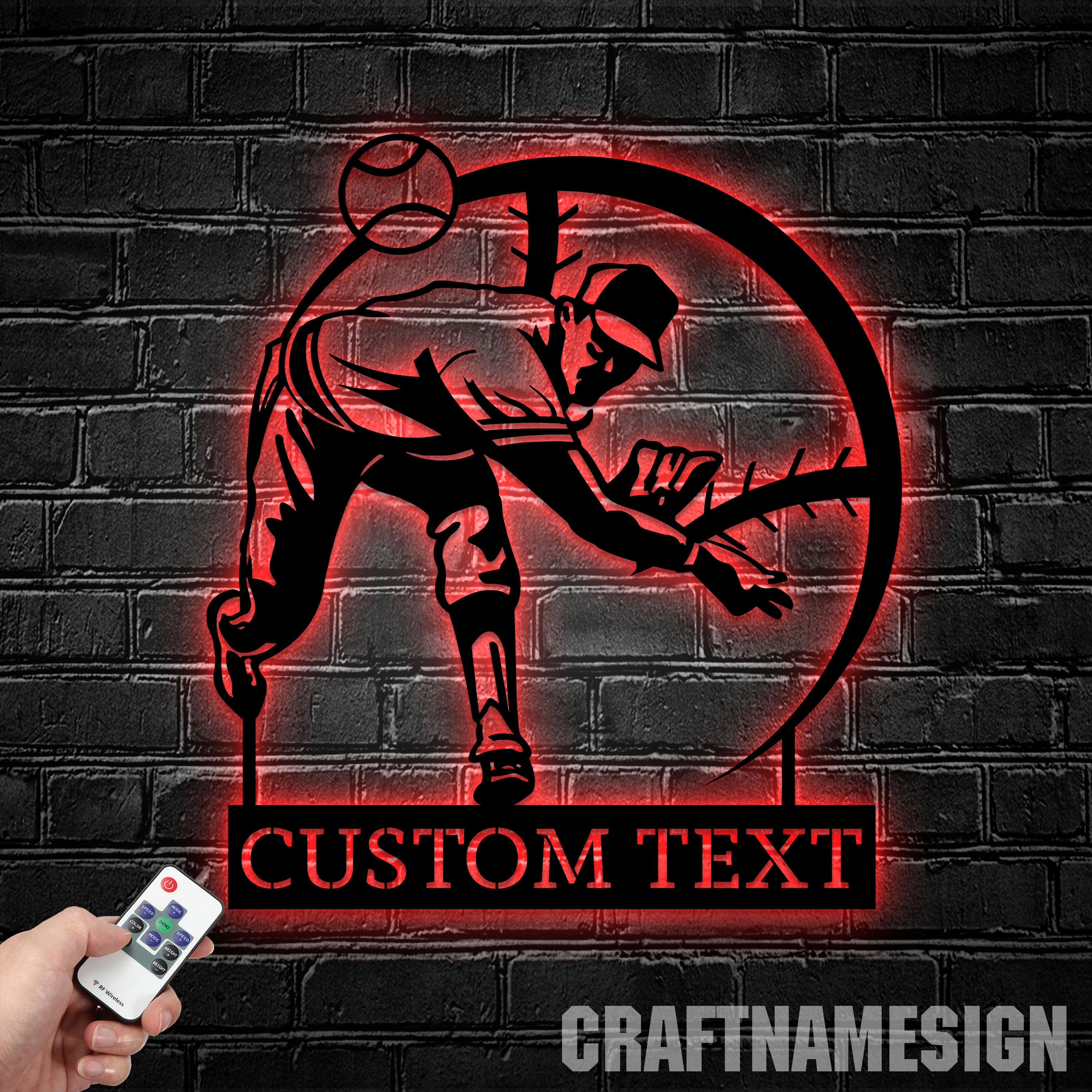 Craftnamesign Custom American State Map Metal Wall Art LED Light ...