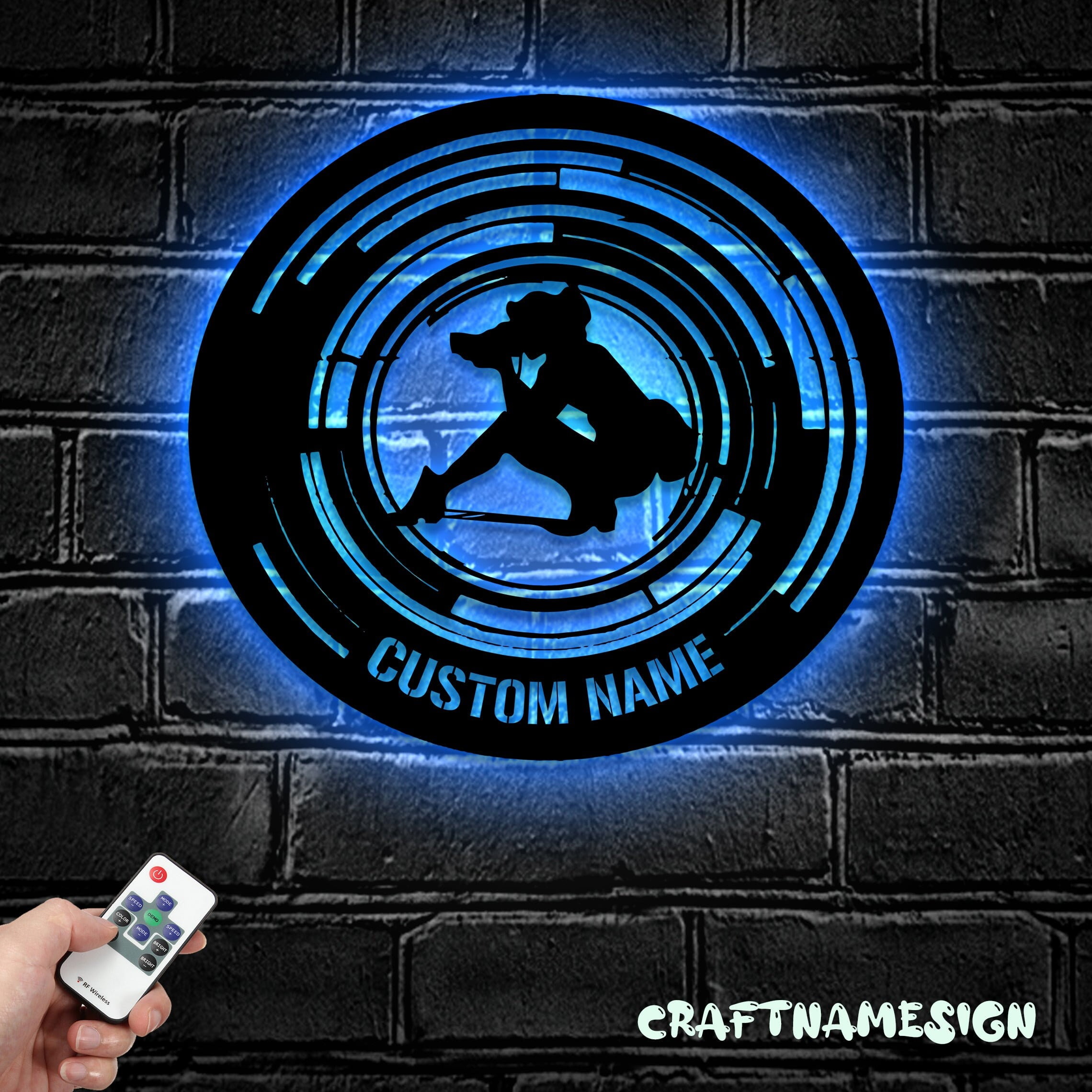 Craftnamesign Custom Lens Camera Metal Sign Led Light, Photographer ...