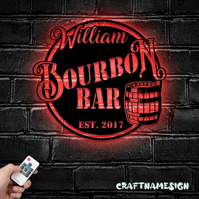 Craftnamesign Custom Chef Hat Metal Sign With LED Light, Custom Chef ...