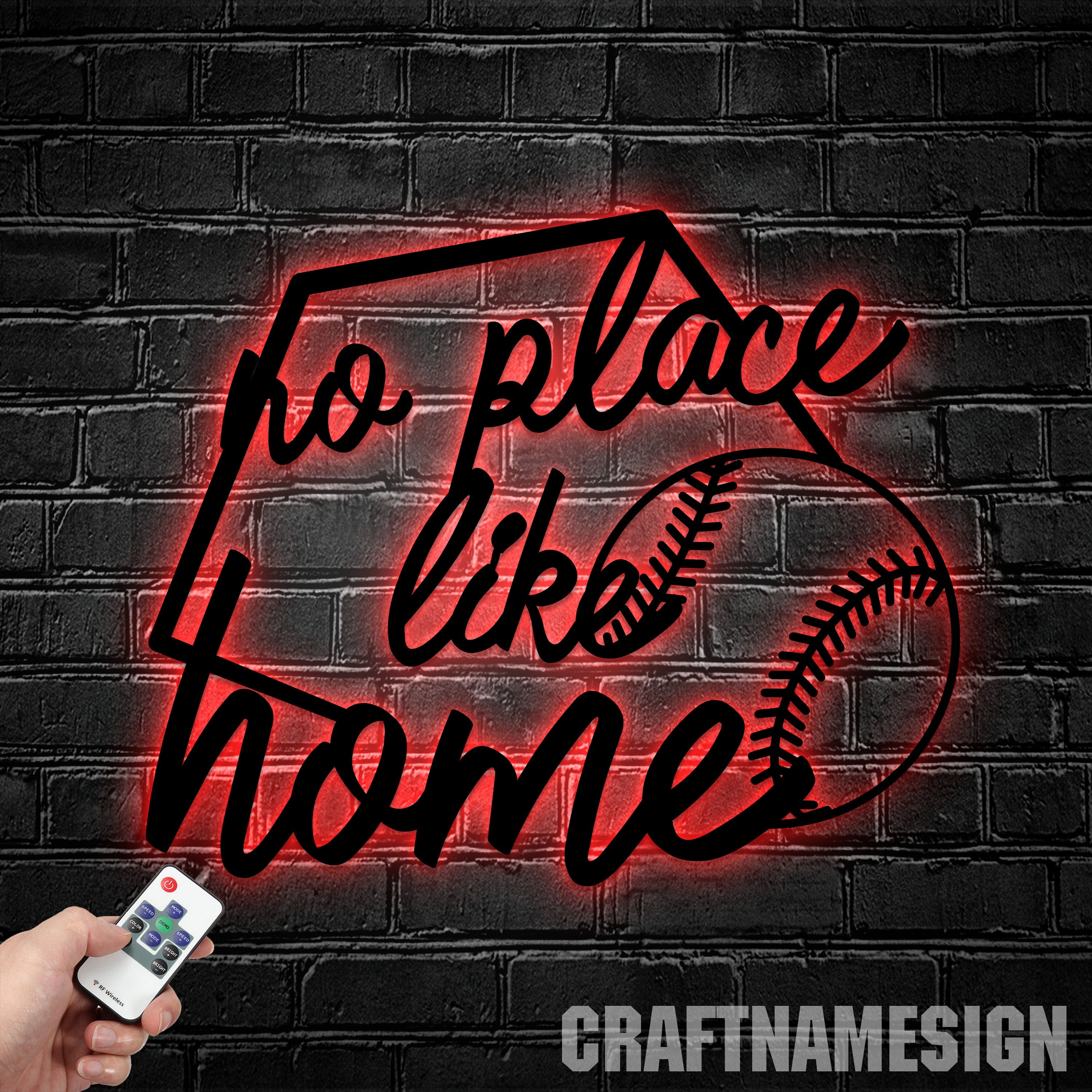 Craftnamesign Custom English Bulldog US Flag Metal Sign LED Light ...