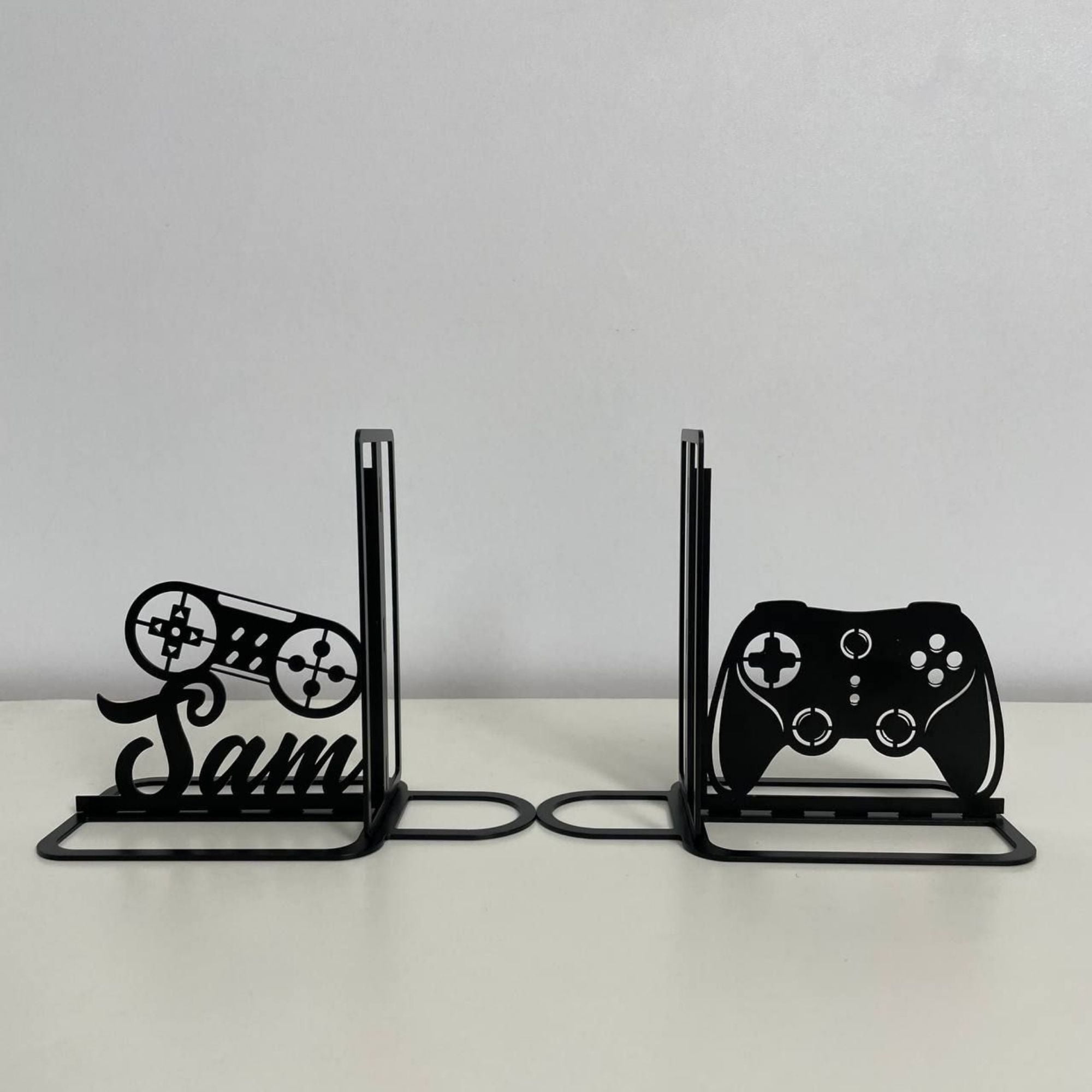 Craftnamesign Custom Gamepad Metal Bookend, Game Controller Book ...