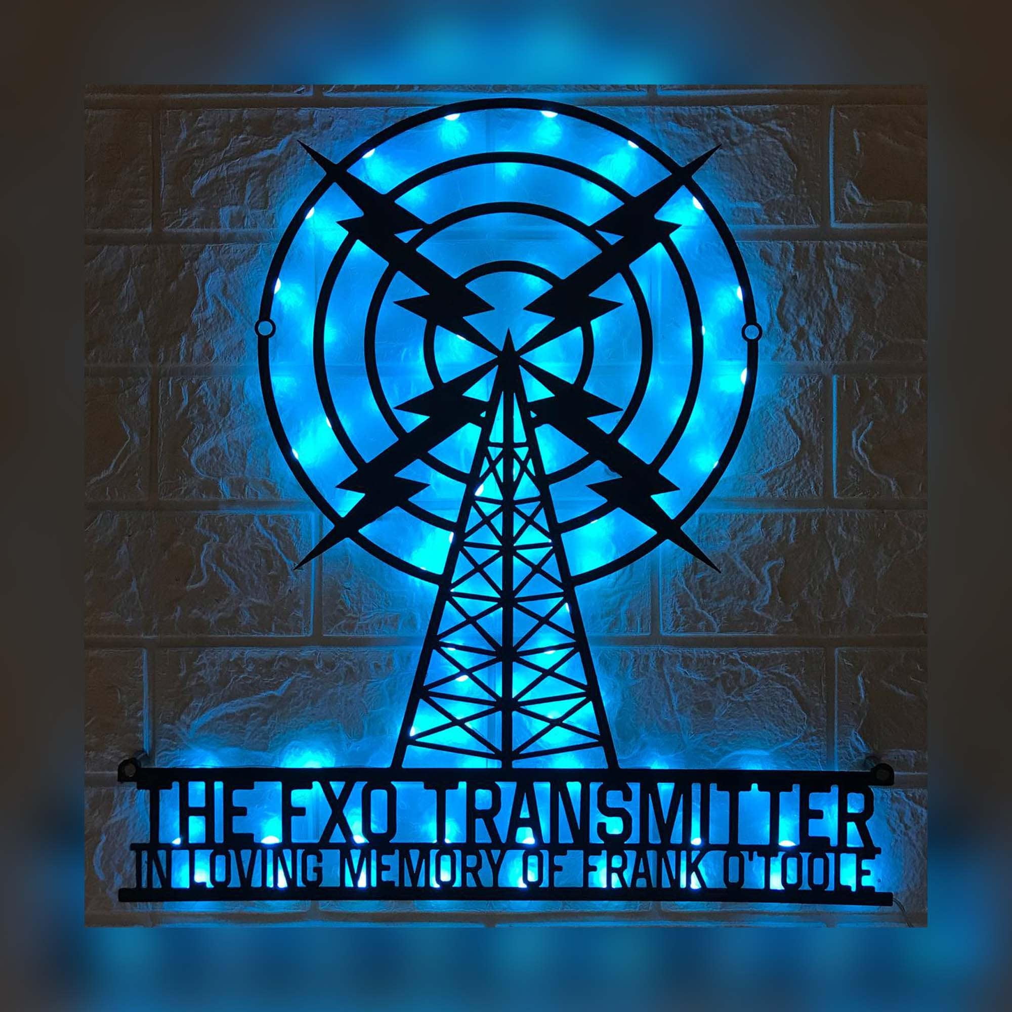 Craftnamesign Personalized Ham Radio Metal Wall Art LED Light, Custom ...