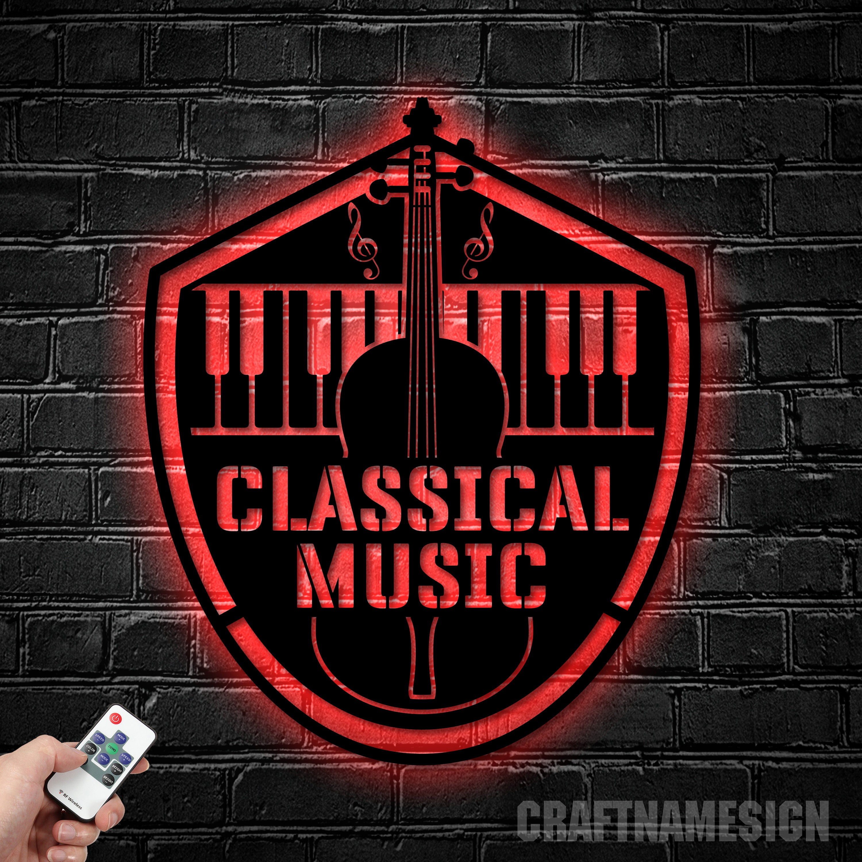 Craftnamesign Custom Guitar & Piano Metal Home Art, Guitar Metal Wall ...