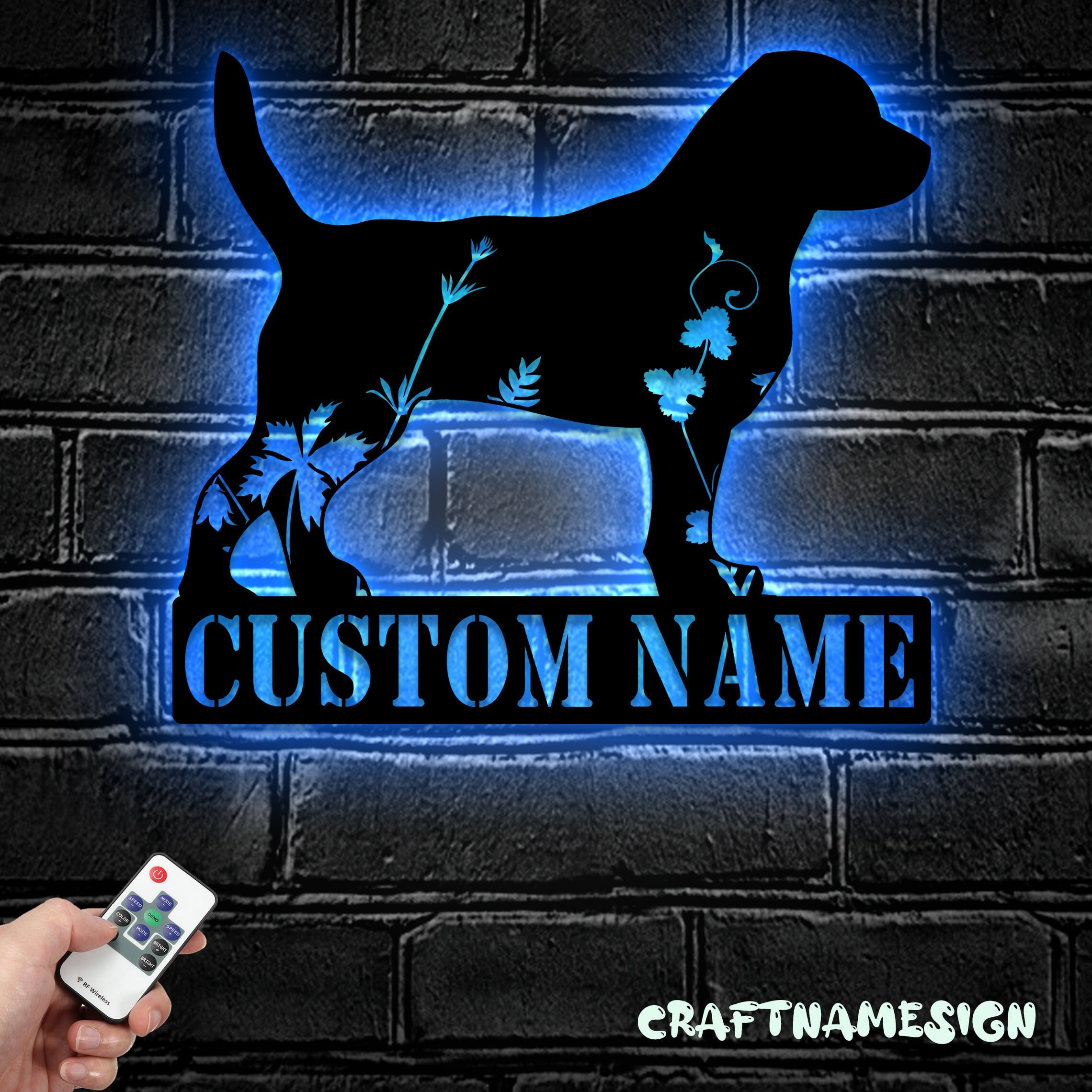 Craftnamesign Custom Jack Russell Terrier Metal Art - Walmart.com