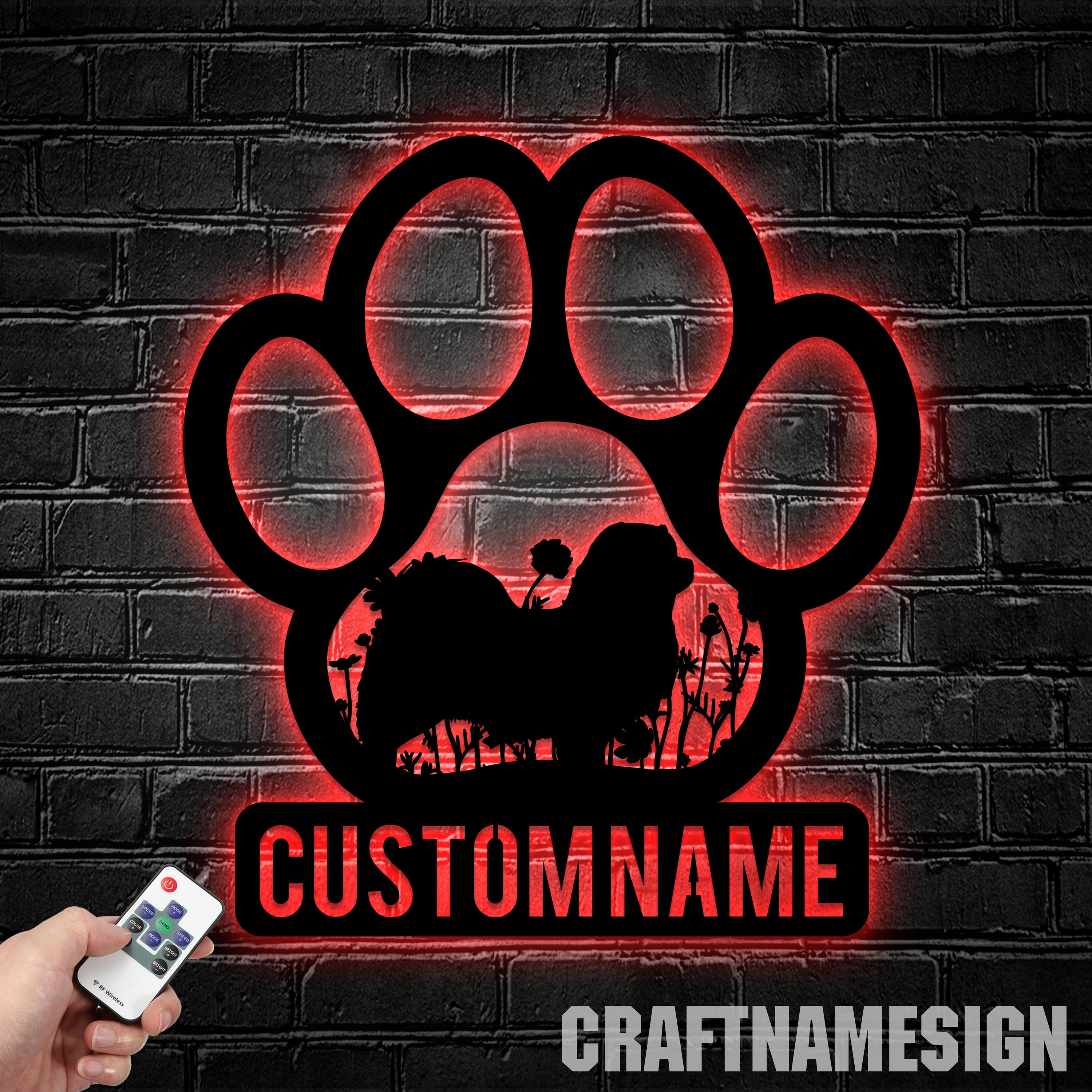 Craftnamesign Custom Karate Kid Metal Wall Art LED Light, Custom Karate ...