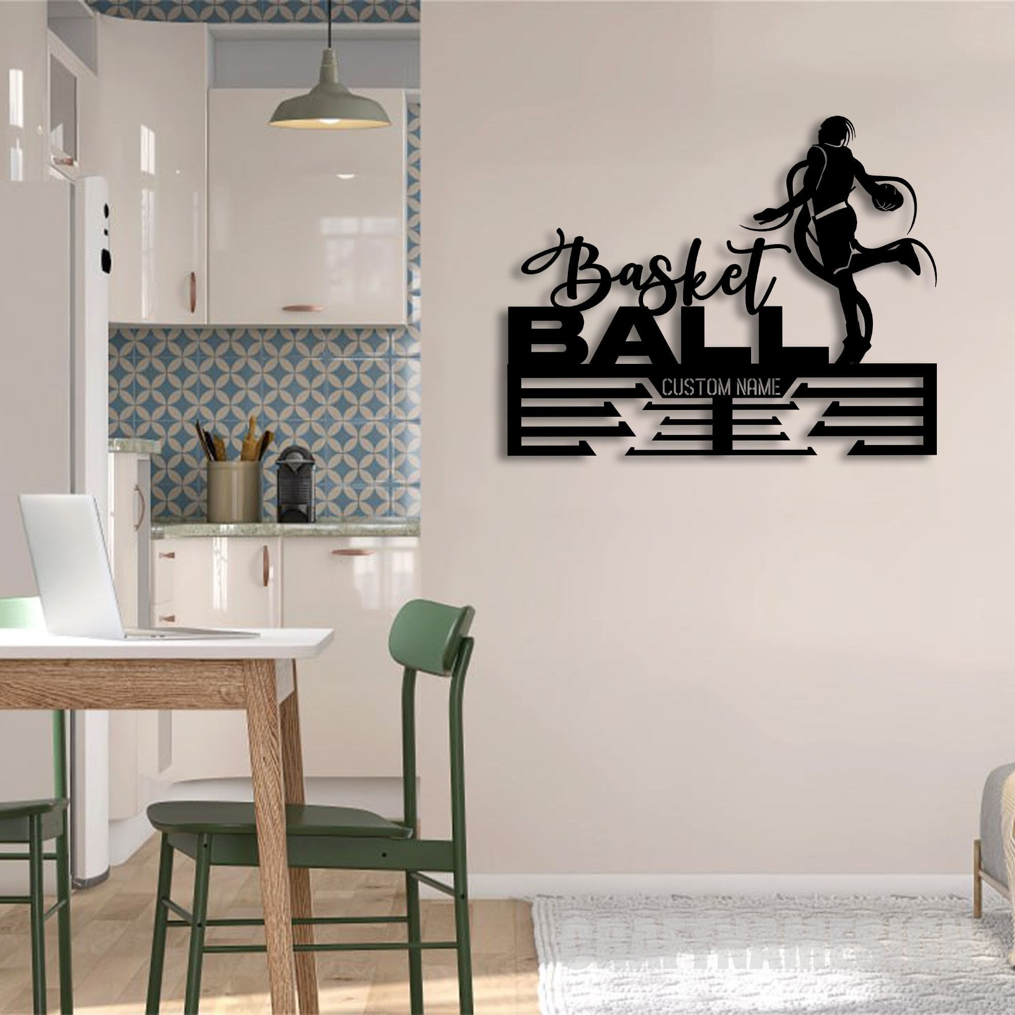 Craftnamesign Custom Metal Basketball Medal Hanger, Basketball Medal ...