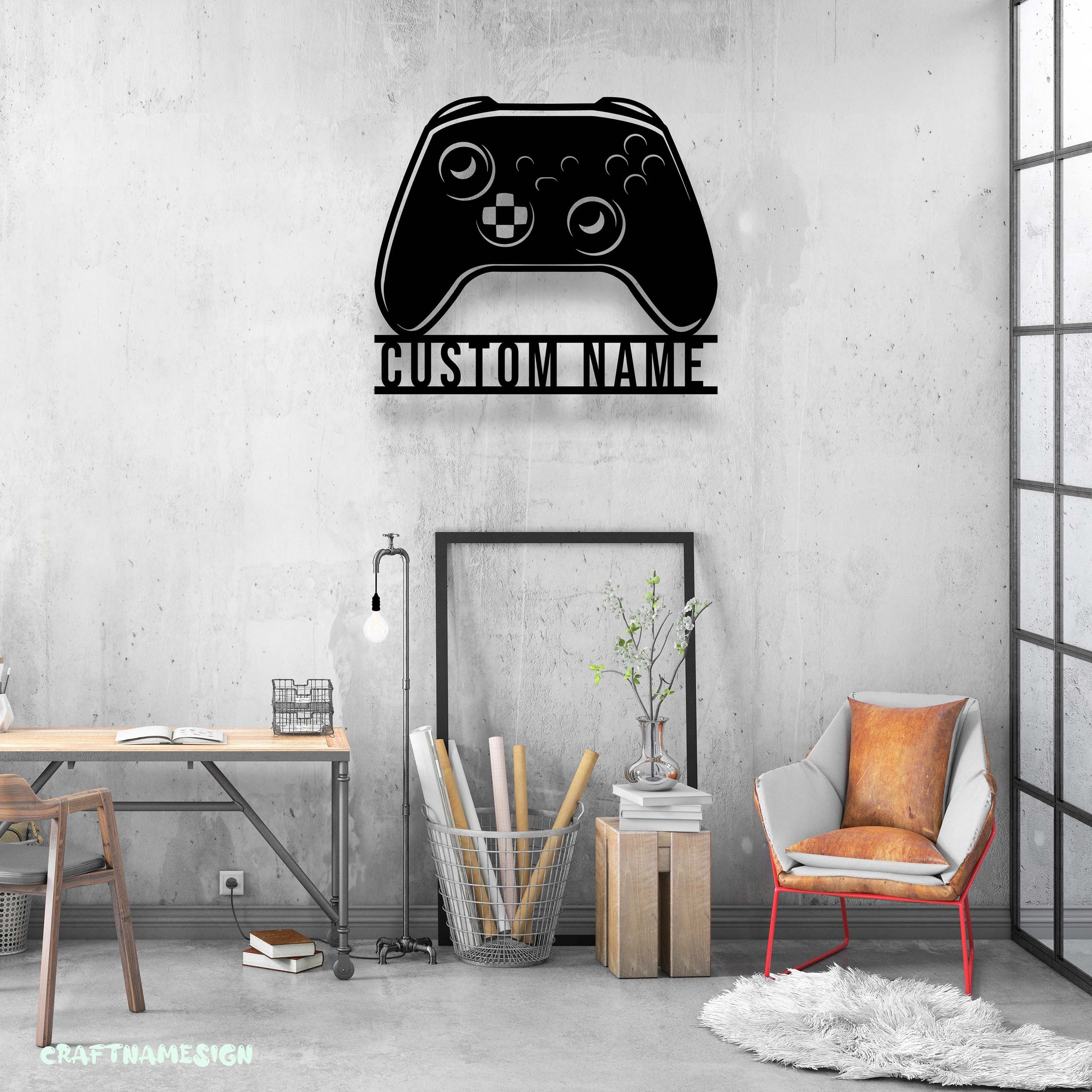 Craftnamesign Custom Raven On the Moon Metal Wall Art Led Light, Raven ...