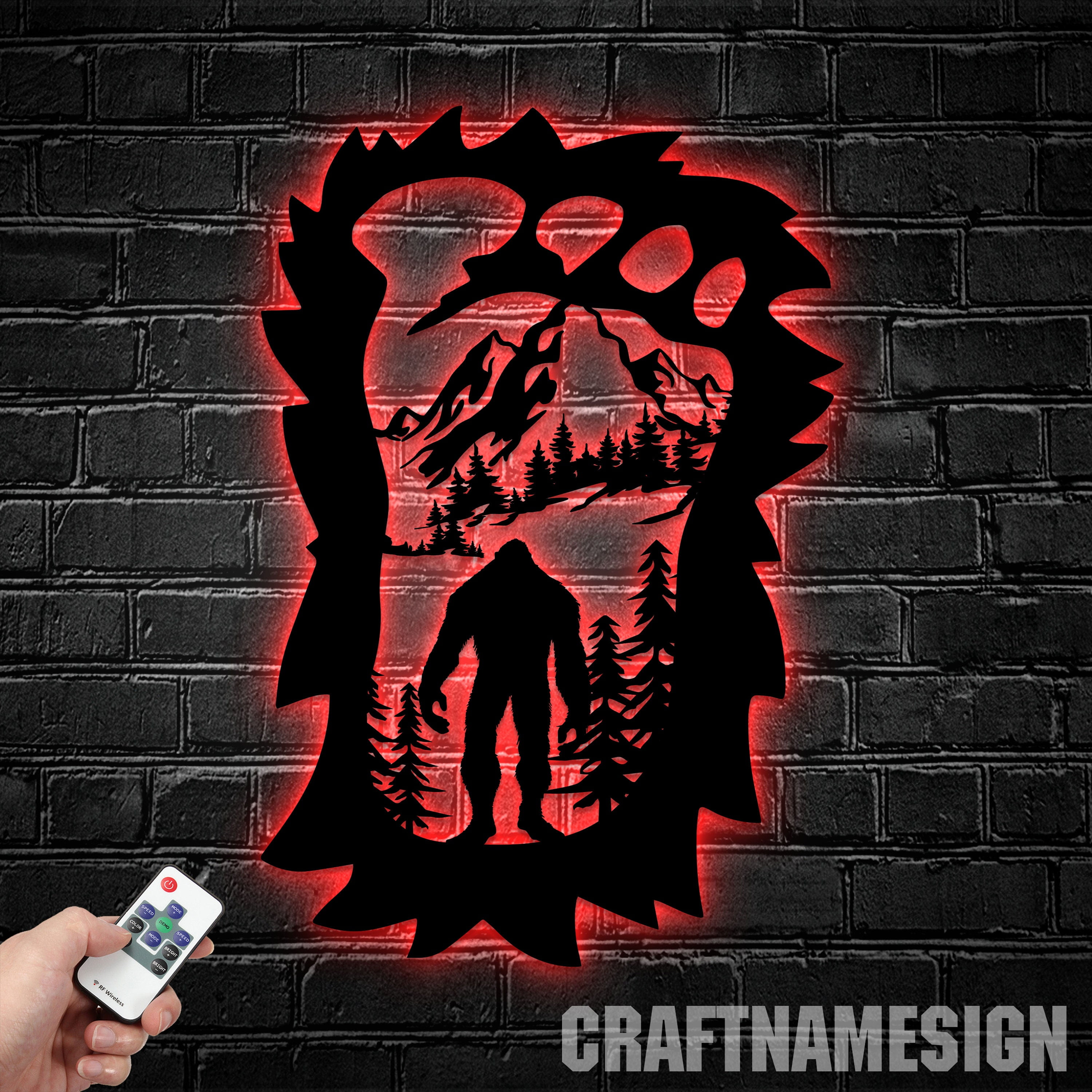 Craftnamesign Custom Tattoo Artist Metal Wall Art LED Light, Tattoo ...