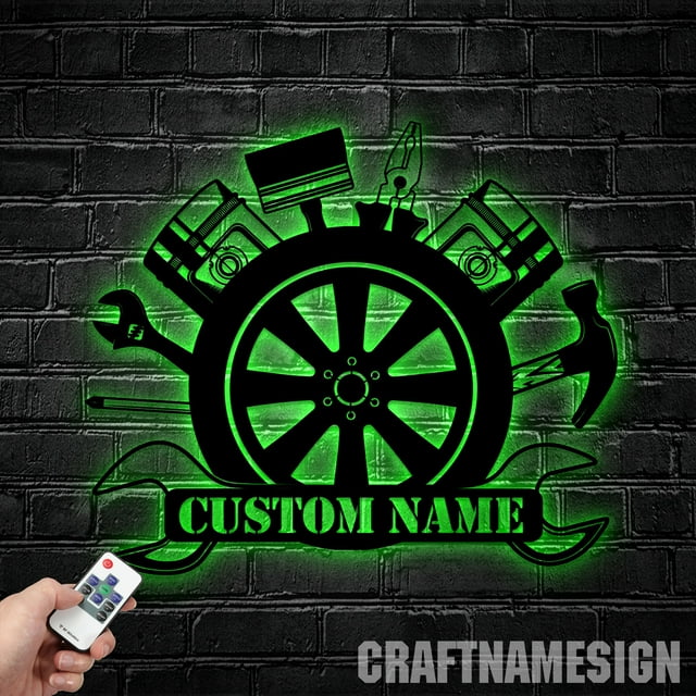 Craftnamesign Custom Tools Repair Metal Art, Papa's Workshop Sign ...