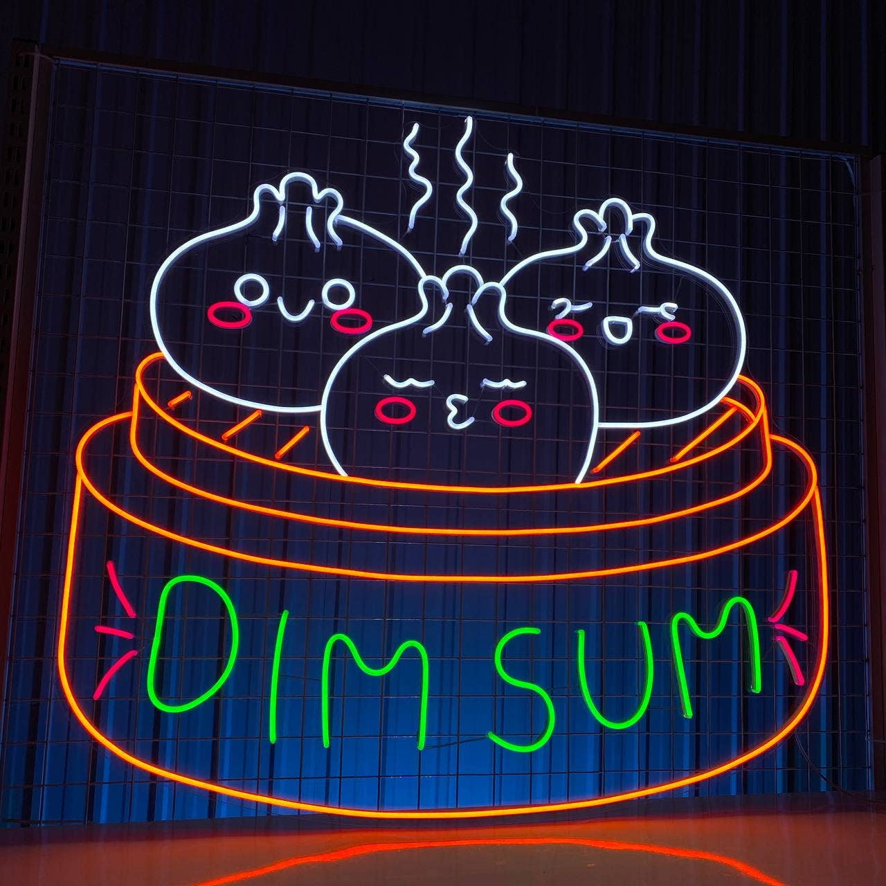 Craftnamesign Dim Sum Neon Signs, Chinese Dim Sum Restaurant Decor ...