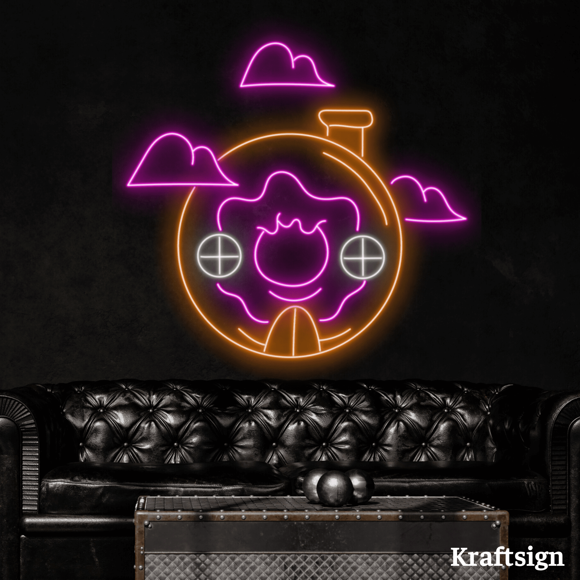 Craftnamesign Donut House Neon Sign, Donut Shop LED Signage, Bakery ...