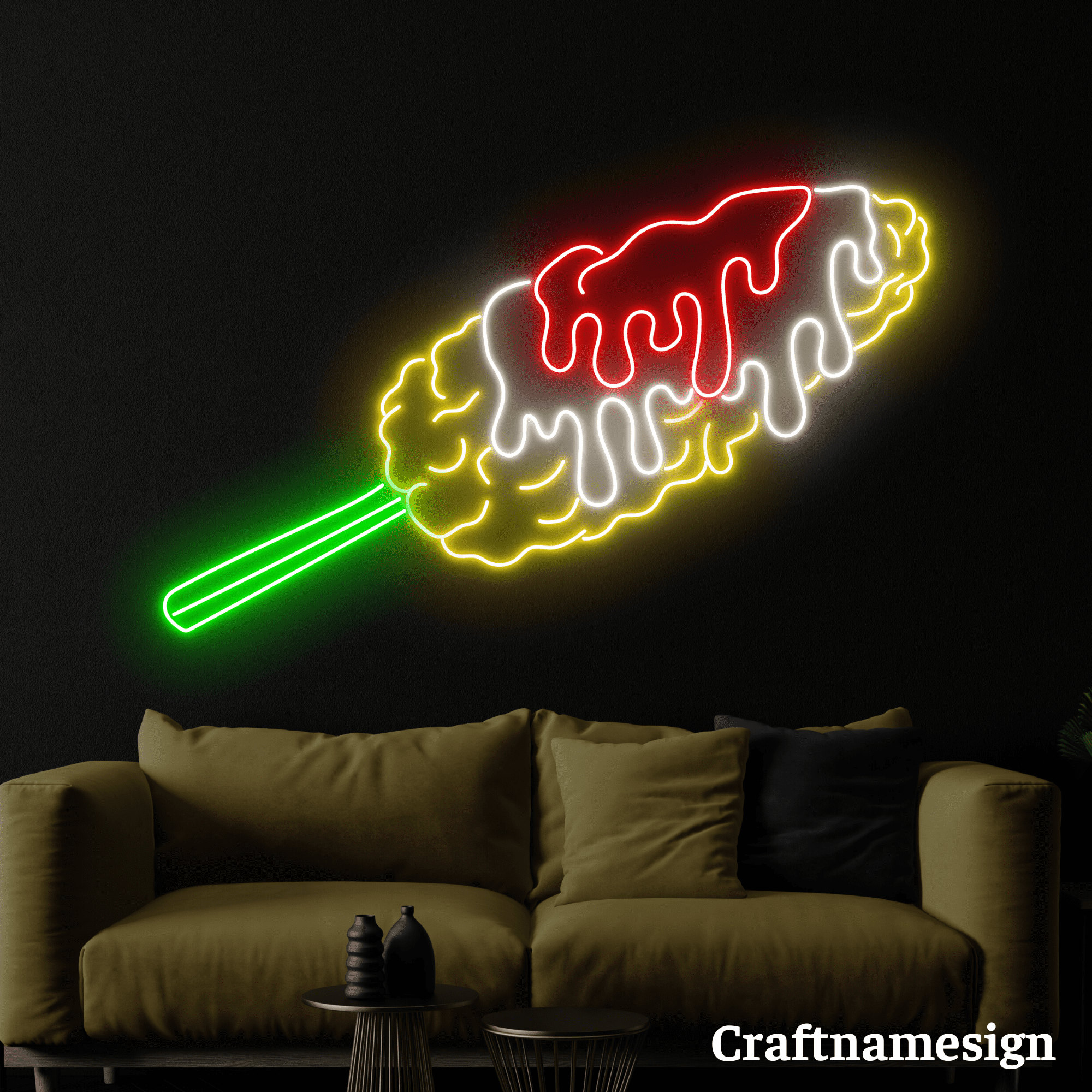 Craftnamesign Elote Neon Sign for Mexico Food Restaurant Shop Wall ...