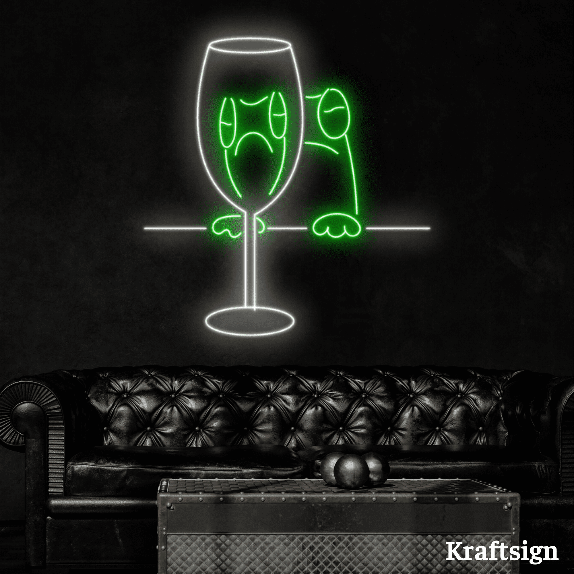 Craftnamesign Frog Glasses Neon Sign, Frog Lover Gifts, Kid Room Decor ...