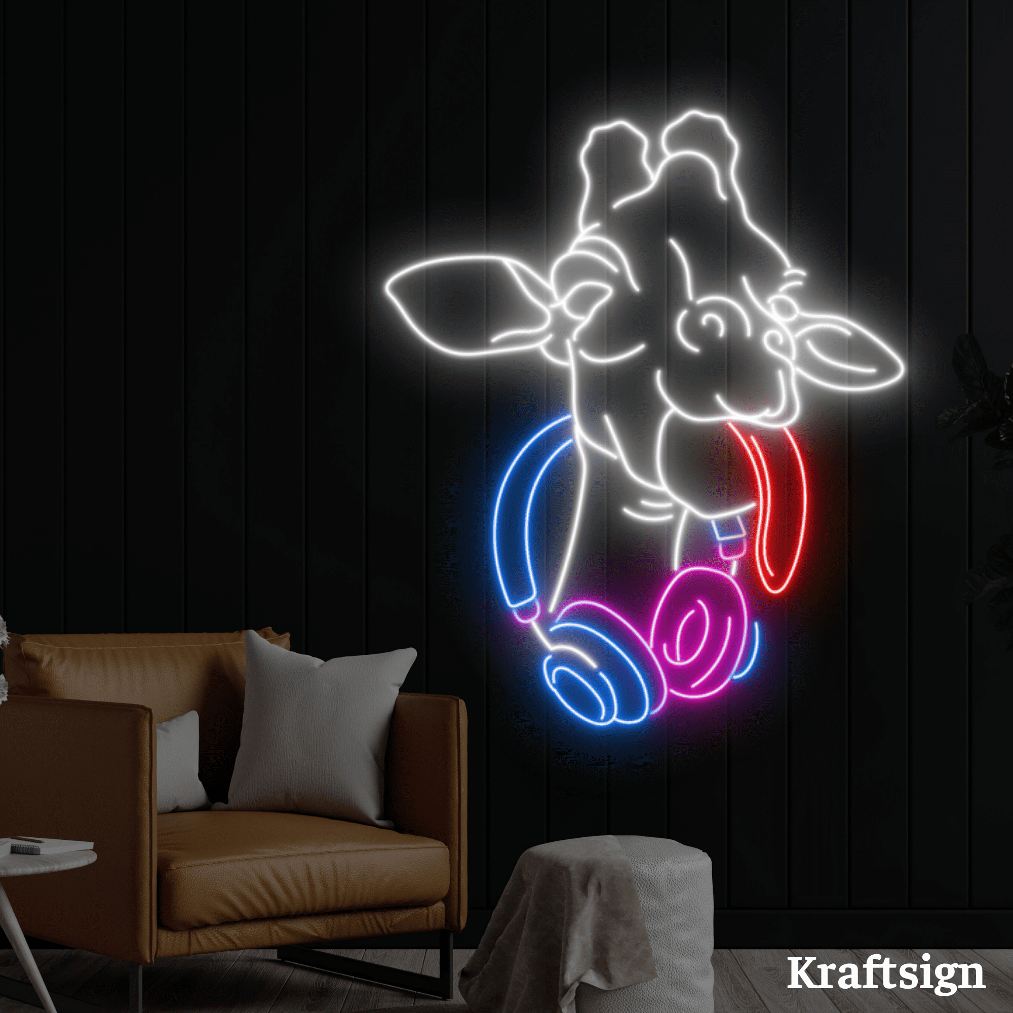 Craftnamesign Giraffe Headphone Neon Sign,Giraffe LED Signs,Kid Room ... Craftnamesign Giraffe Headphone Neon Sign,Giraffe LED Signs,Kid Room ...