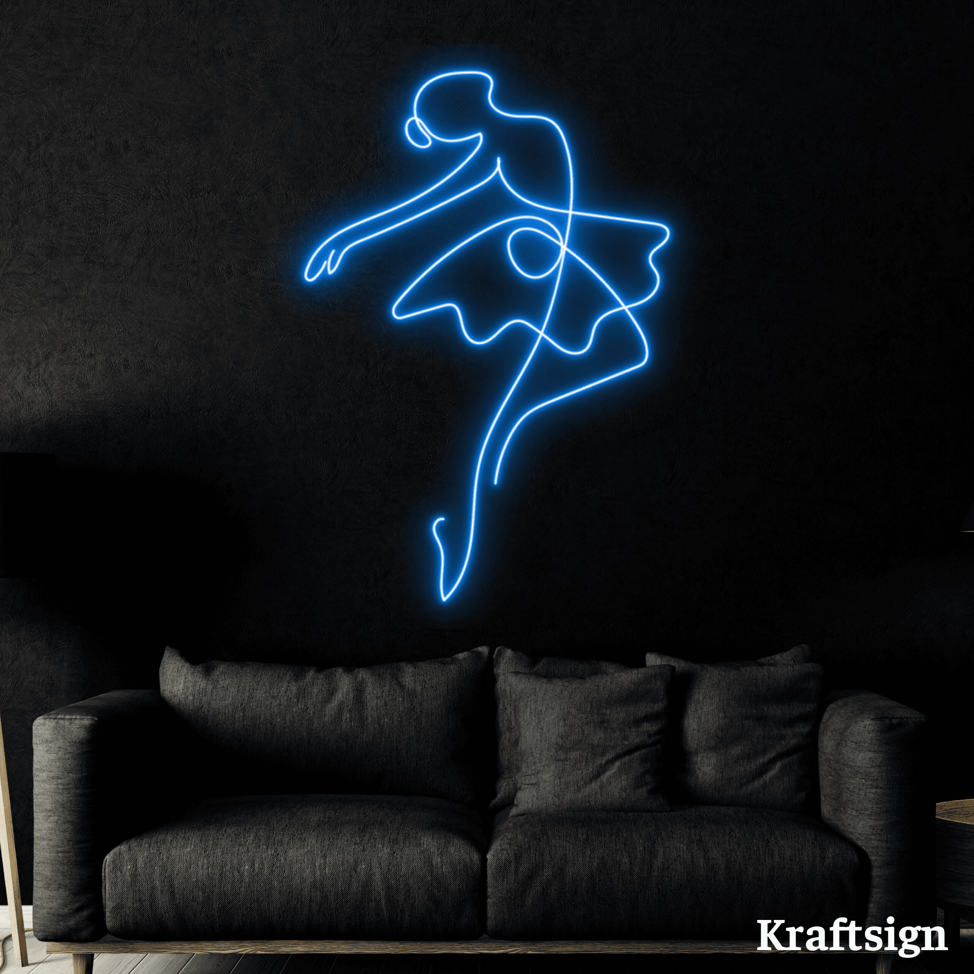 Craftnamesign Girl Ballet Neon Sign, Girl Room Decor, Ballet Class ...