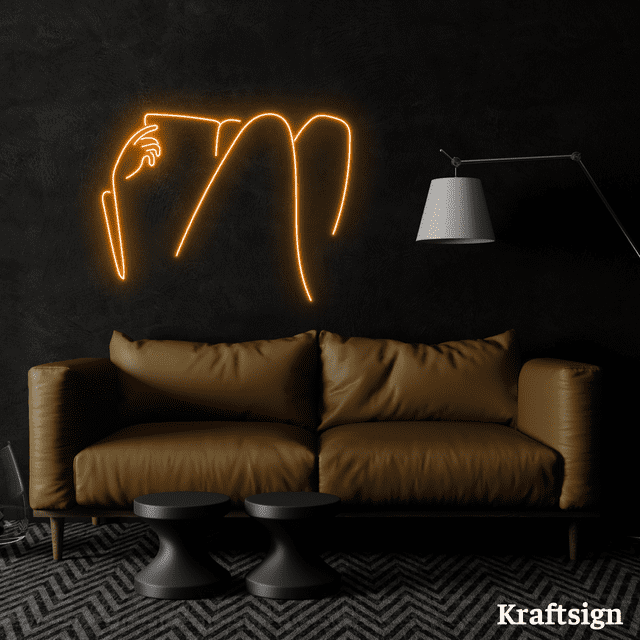 Craftnamesign Girl Reading Book Neon Sign,Girl Room Decor,Book Store ...