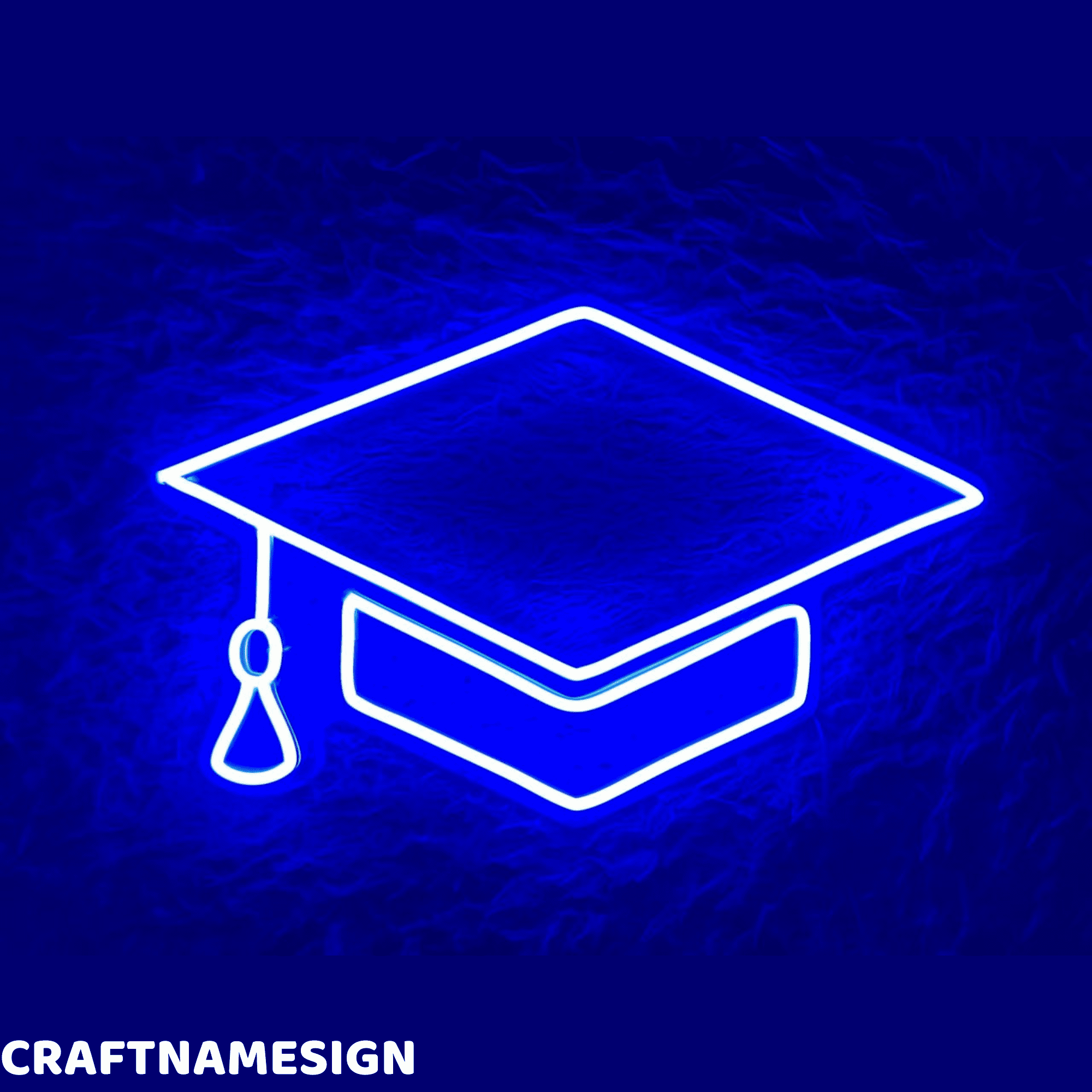 Craftnamesign Graduation Cap Neon Sign, Class of 2024 Led sign, Grad ...