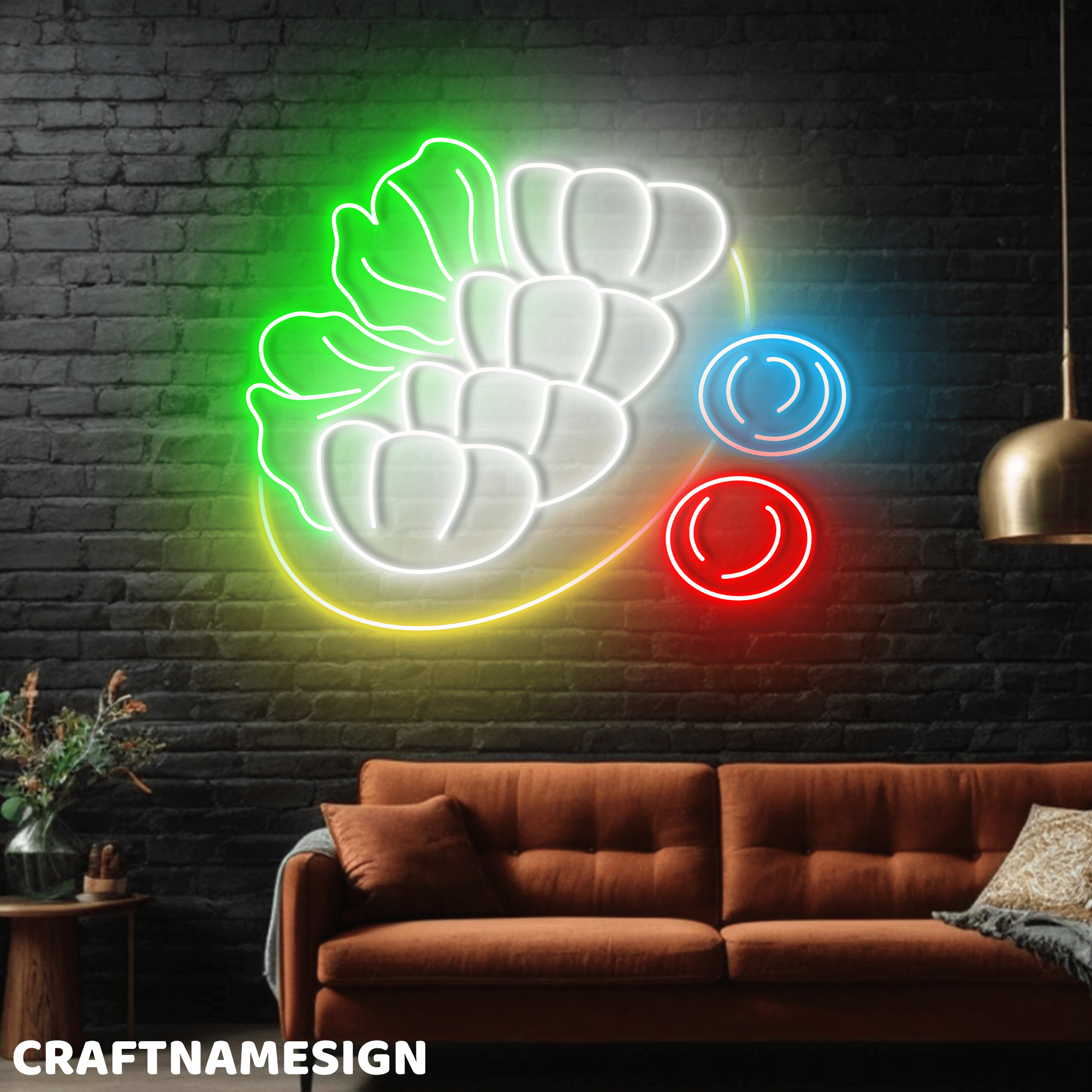 Craftnamesign Gyoza Neon Sign, Dumplings Store Wall Art,Japanese ...