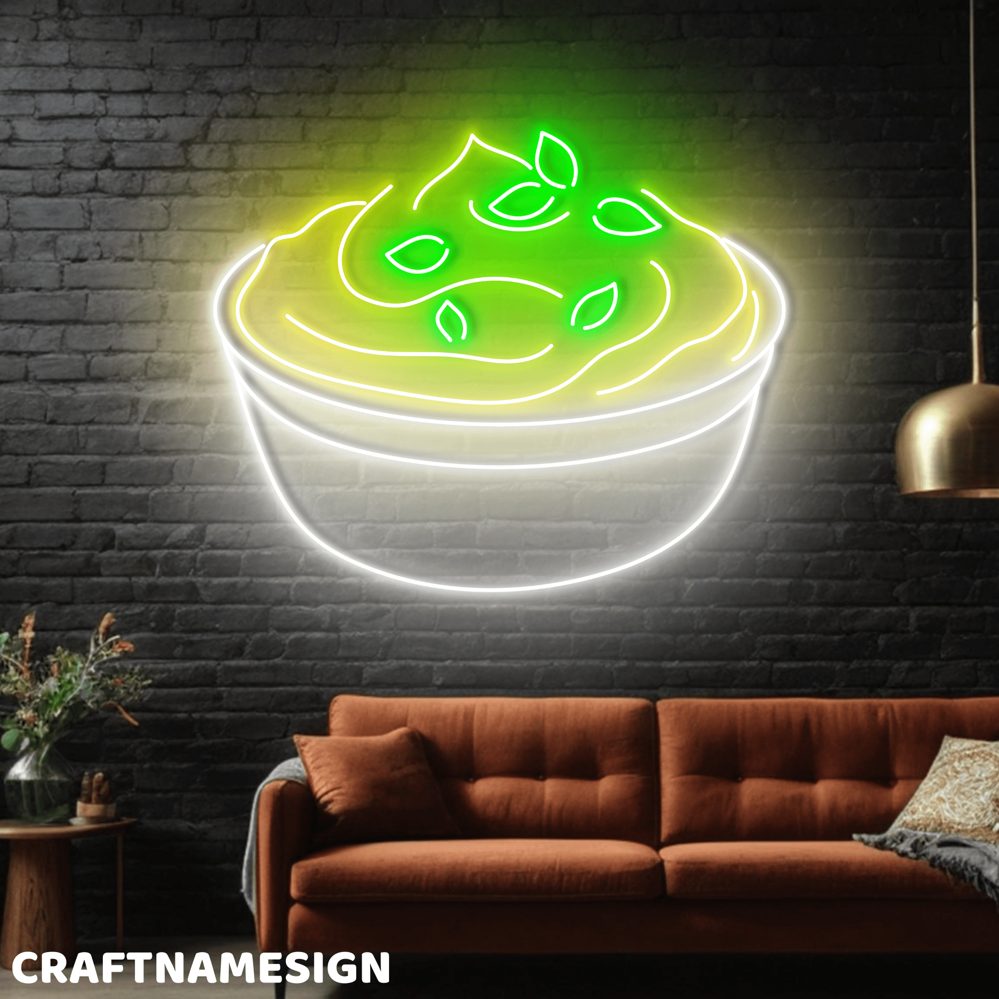 Craftnamesign Hummus Neon Sign, Restaurant Wall Art, Kitchen Wall Decor ...