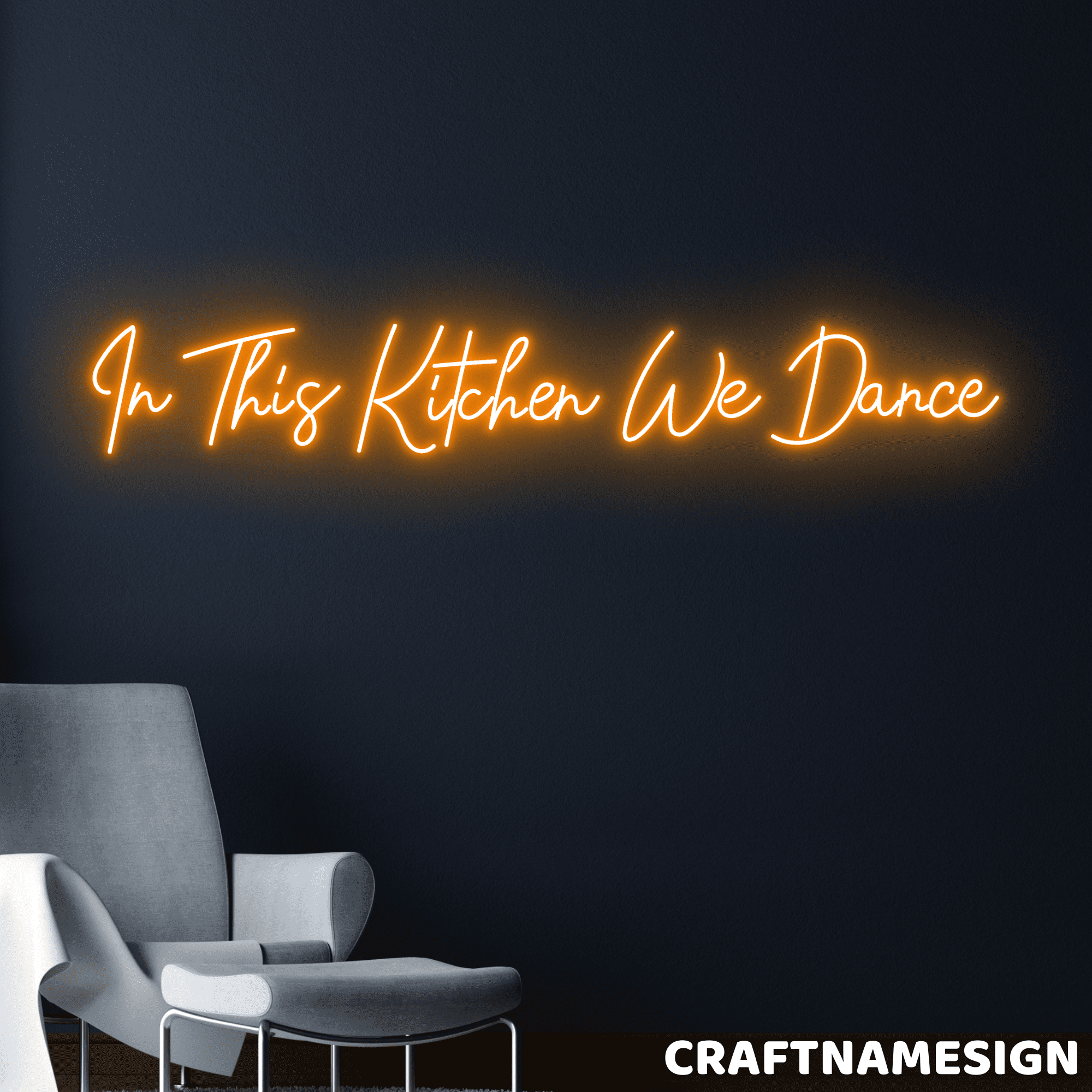 Craftnamesign Kitchen Neon Sign, Kitchen Light Up Wall Decor, Home Bar ...
