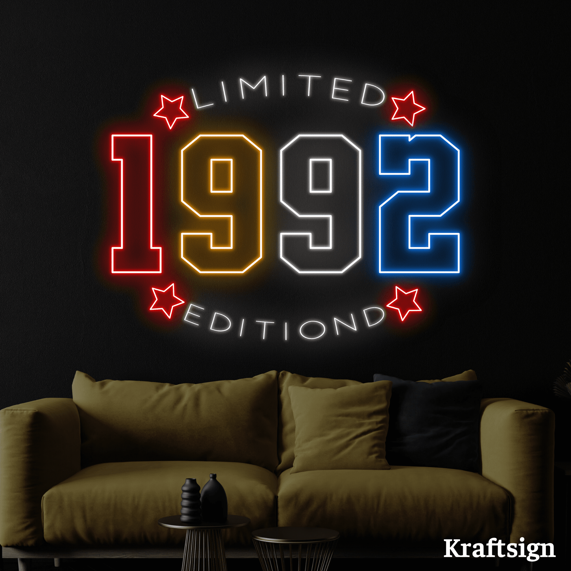 Craftnamesign Limited 1992 Edition Neon Sign, Bar Club Sign, Bedroom ...