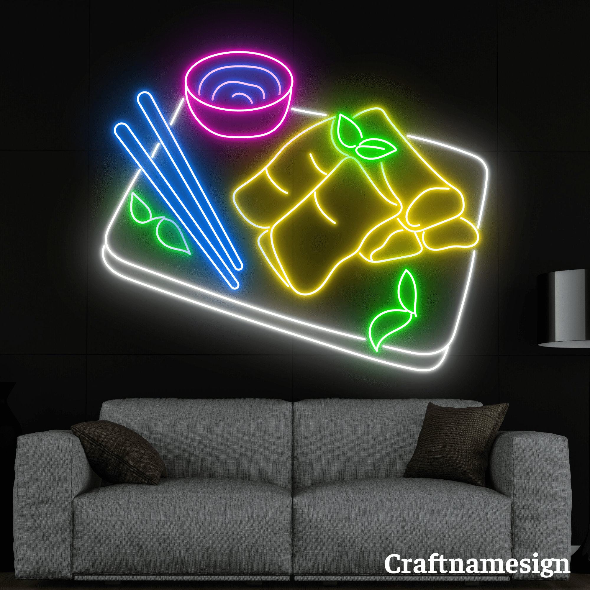 Craftnamesign Lumpia Goreng Neon Sign Indonesia Food Restaurant Shop ...