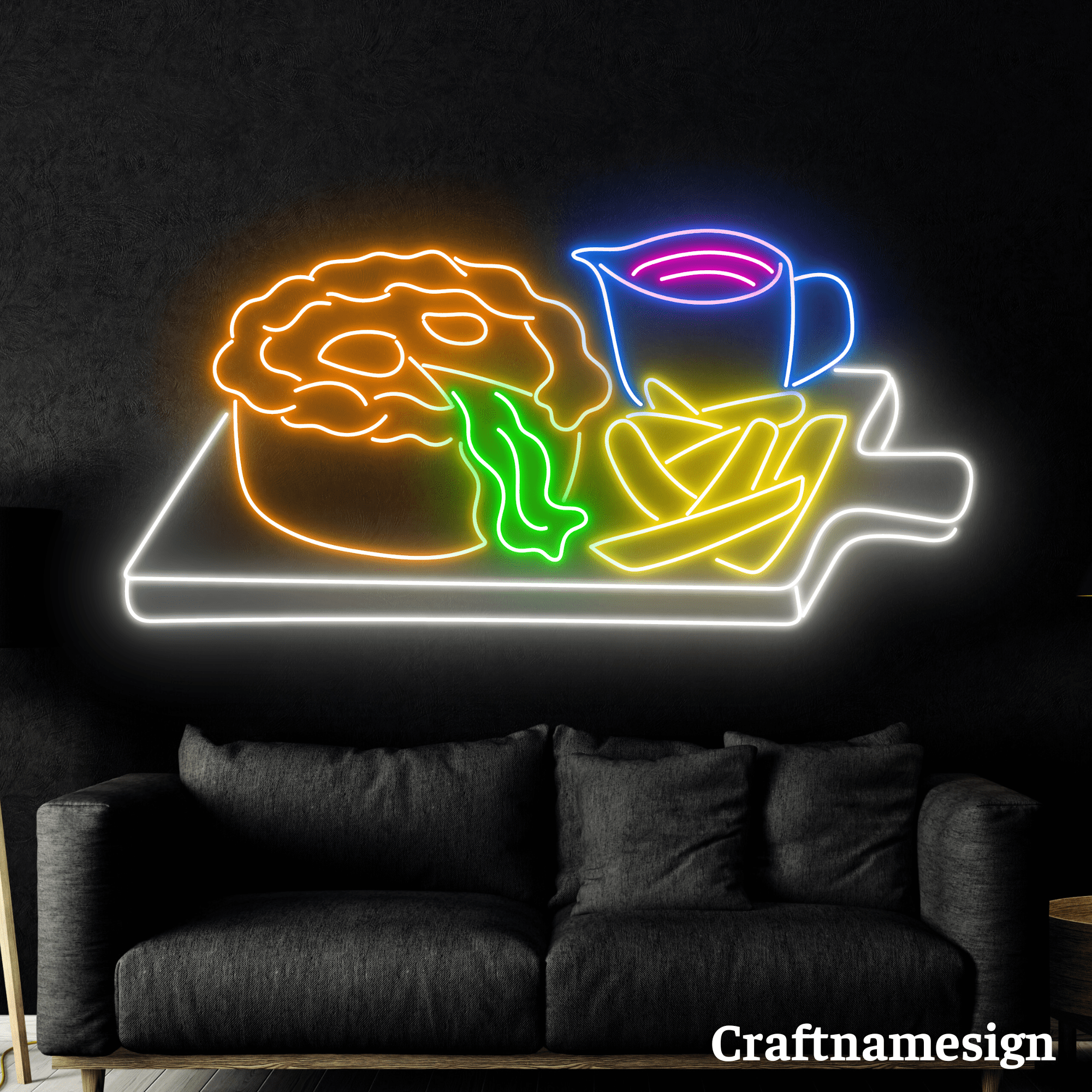 Craftnamesign Meat Pie Neon Sign for Australia Food Shop Restaurant ...