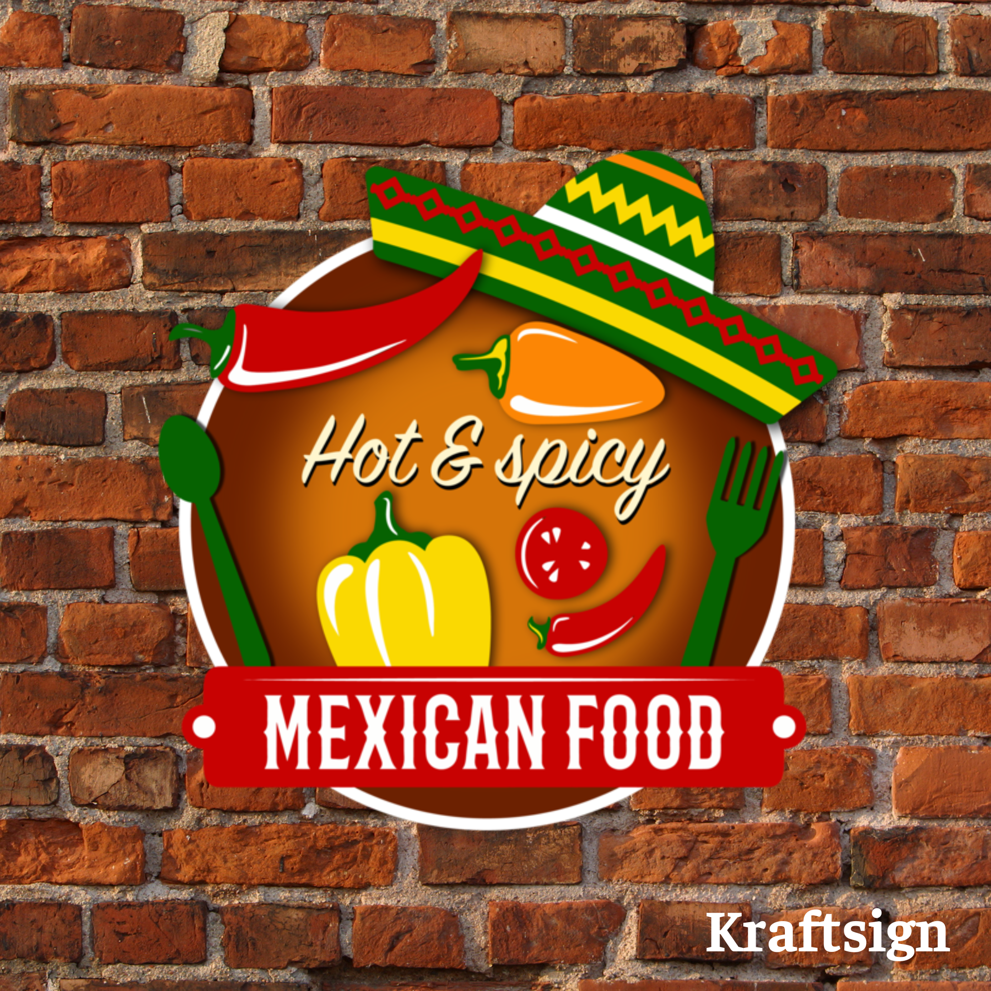 Craftnamesign Mexican Food Metal Print, Mexican Shop Decor, Mexican ...